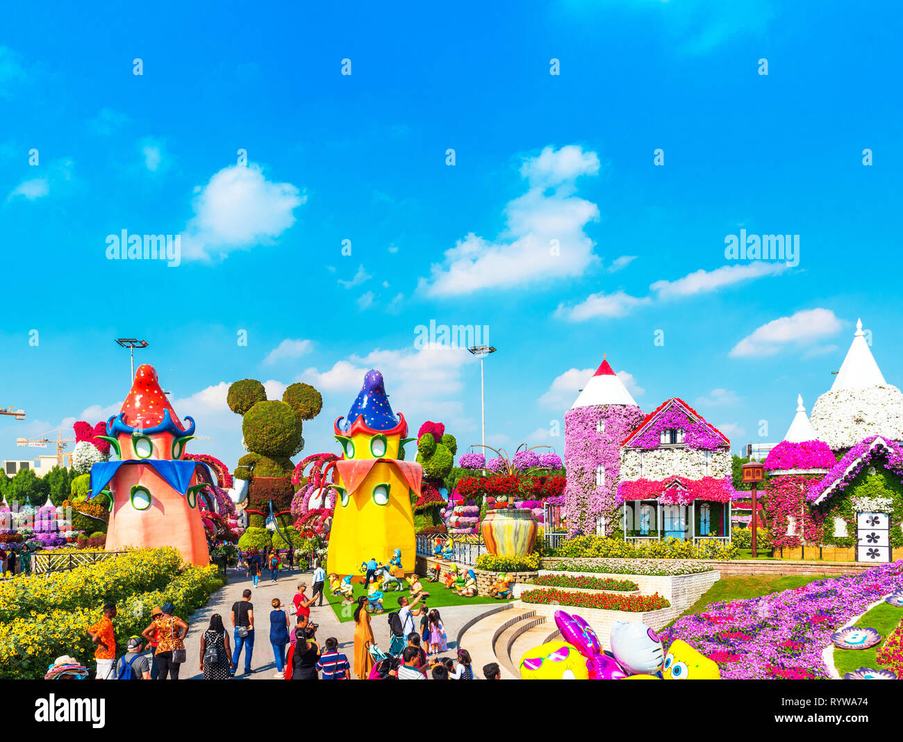 Dubai miracle garden -Fotos und -Bildmaterial in hoher Auflösung – Alamy