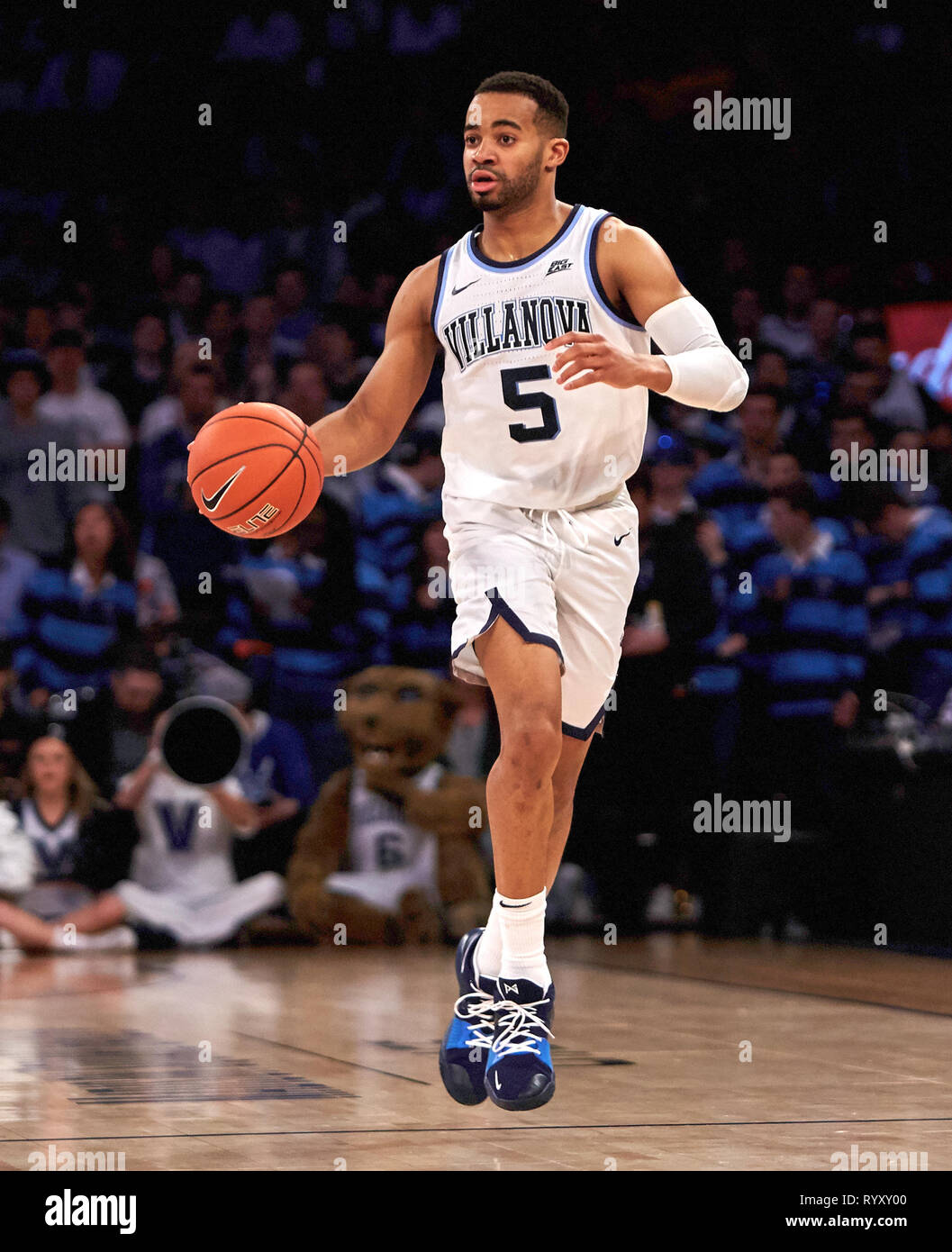 New York, New York, USA. 16 Mär, 2019. Villanova Wildcats guard Phil ...