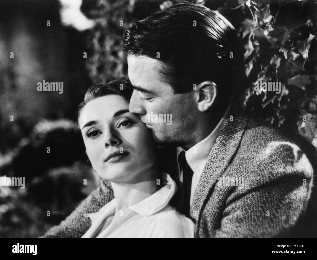 Gregory Peck Audrey Hepburn Stockfotos und -bilder Kaufen - Alamy
