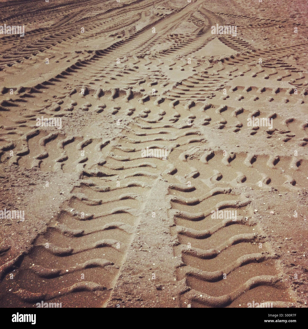 Spuren Am Strand Stockfotos und -bilder Kaufen - Alamy