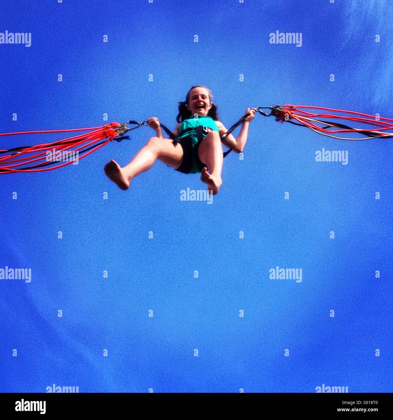 Bungee Jump Jumping Stockfotos und -bilder Kaufen - Alamy