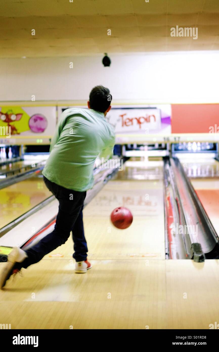 Ten Pin Bowling Stockfotos & Ten Pin Bowling Bilder - Alamy