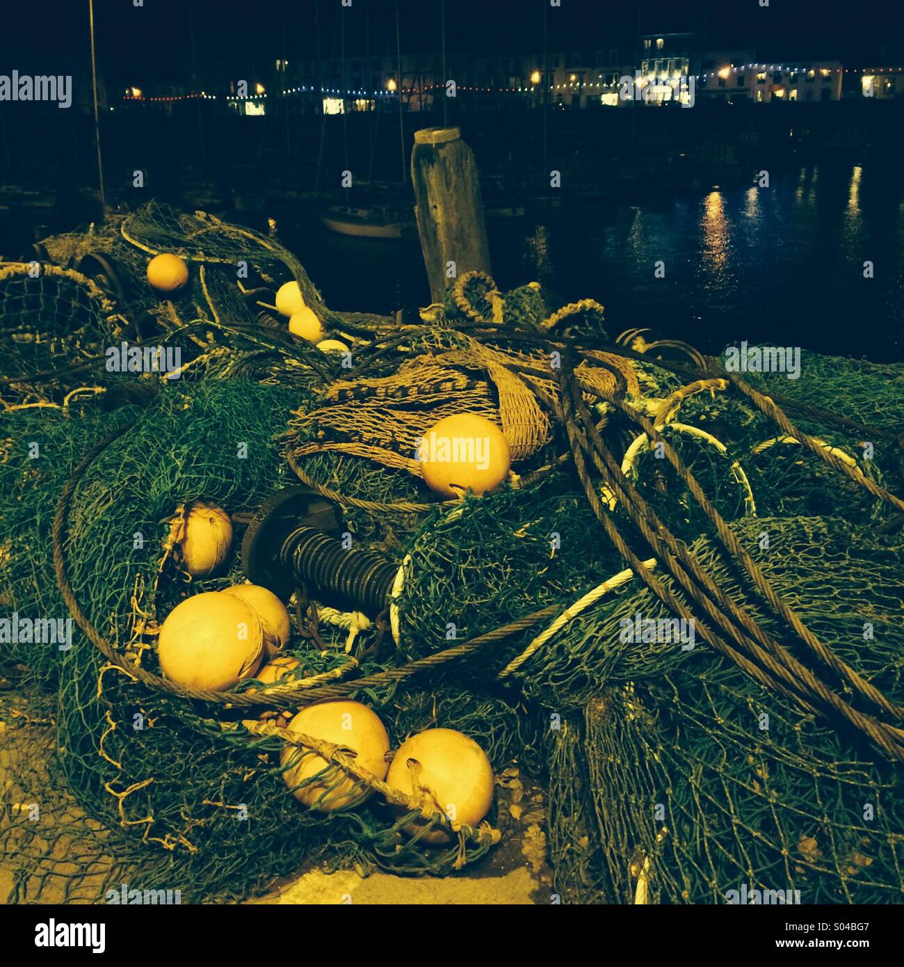 Fischer Netze Stockfotos und -bilder Kaufen - Alamy