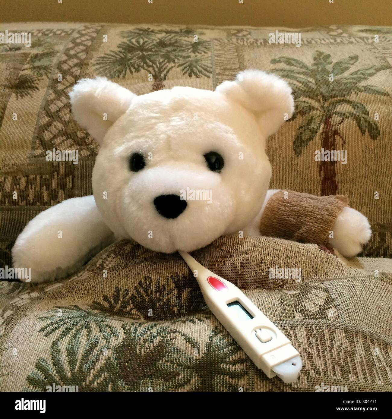 Teddy bear tucked bed -Fotos und -Bildmaterial in hoher Auflösung – Alamy