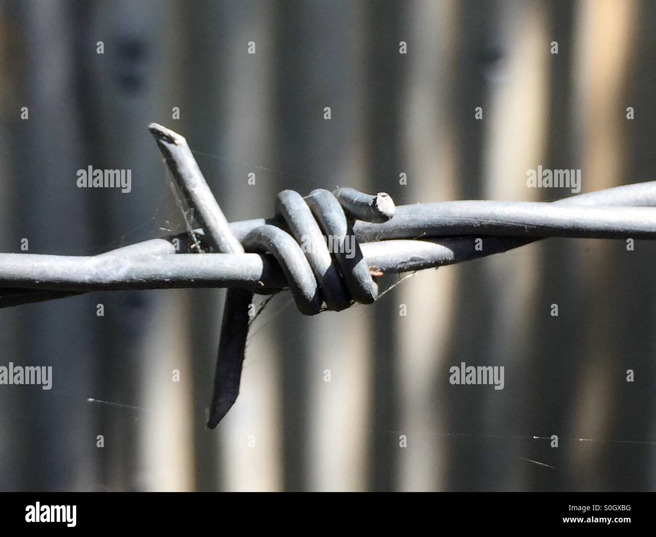 Dangerous Fence Stockfotos und -bilder Kaufen - Alamy