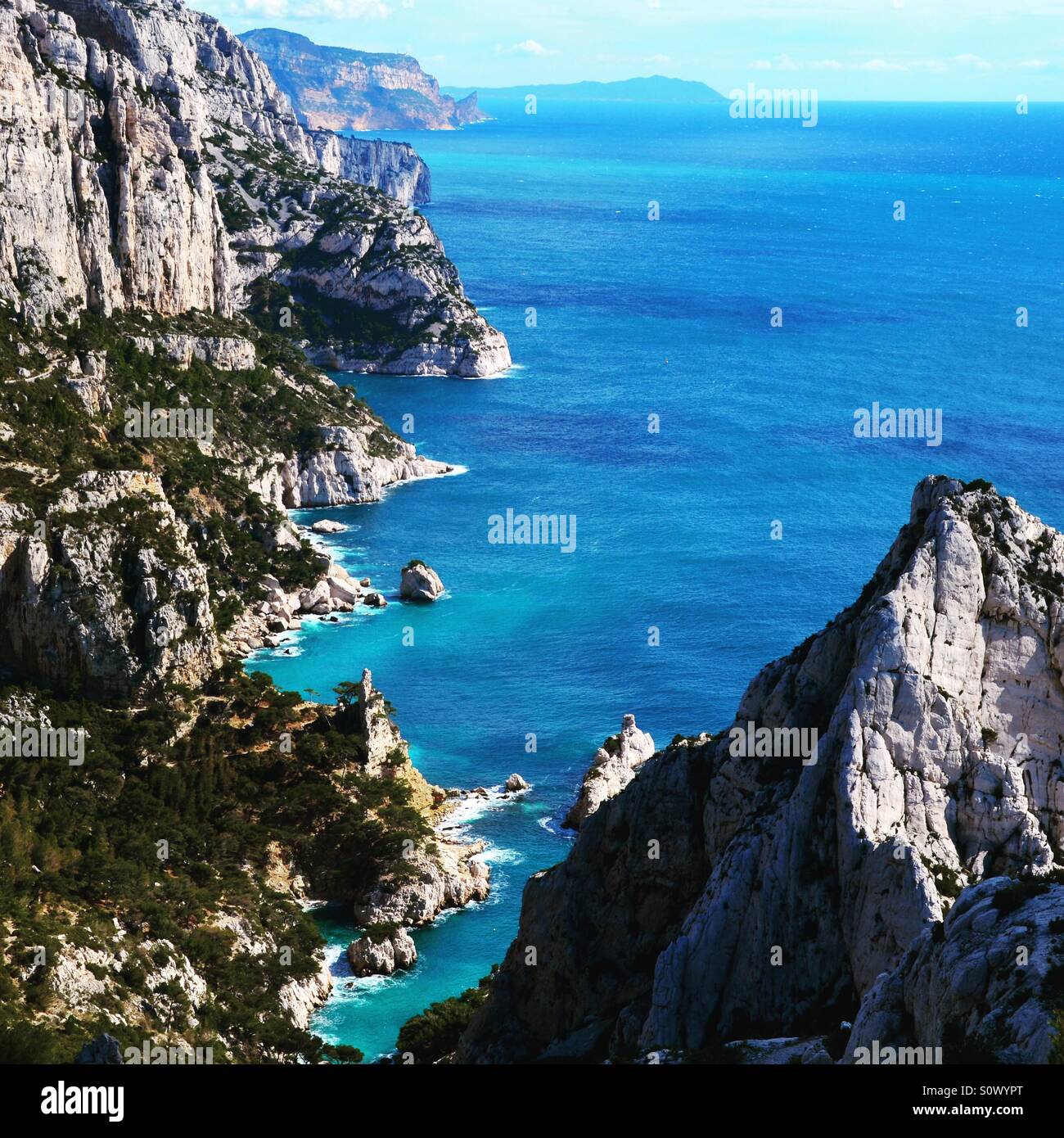 Les calanques -Fotos und -Bildmaterial in hoher Auflösung – Alamy
