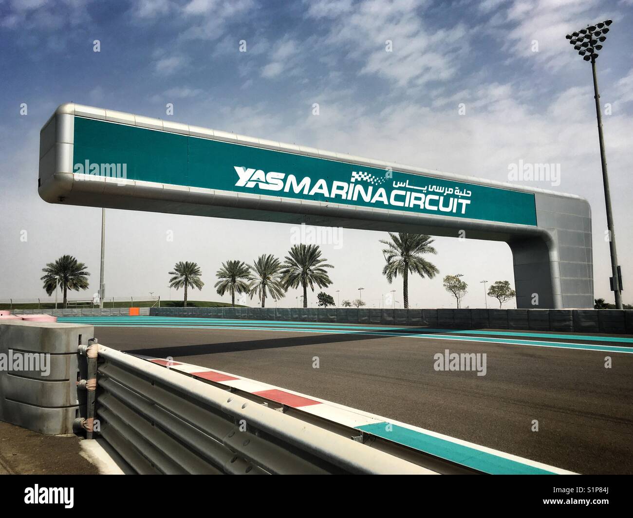 Yas Marina Circuit In Abu Dhabi Vae Stockfotografie Alamy