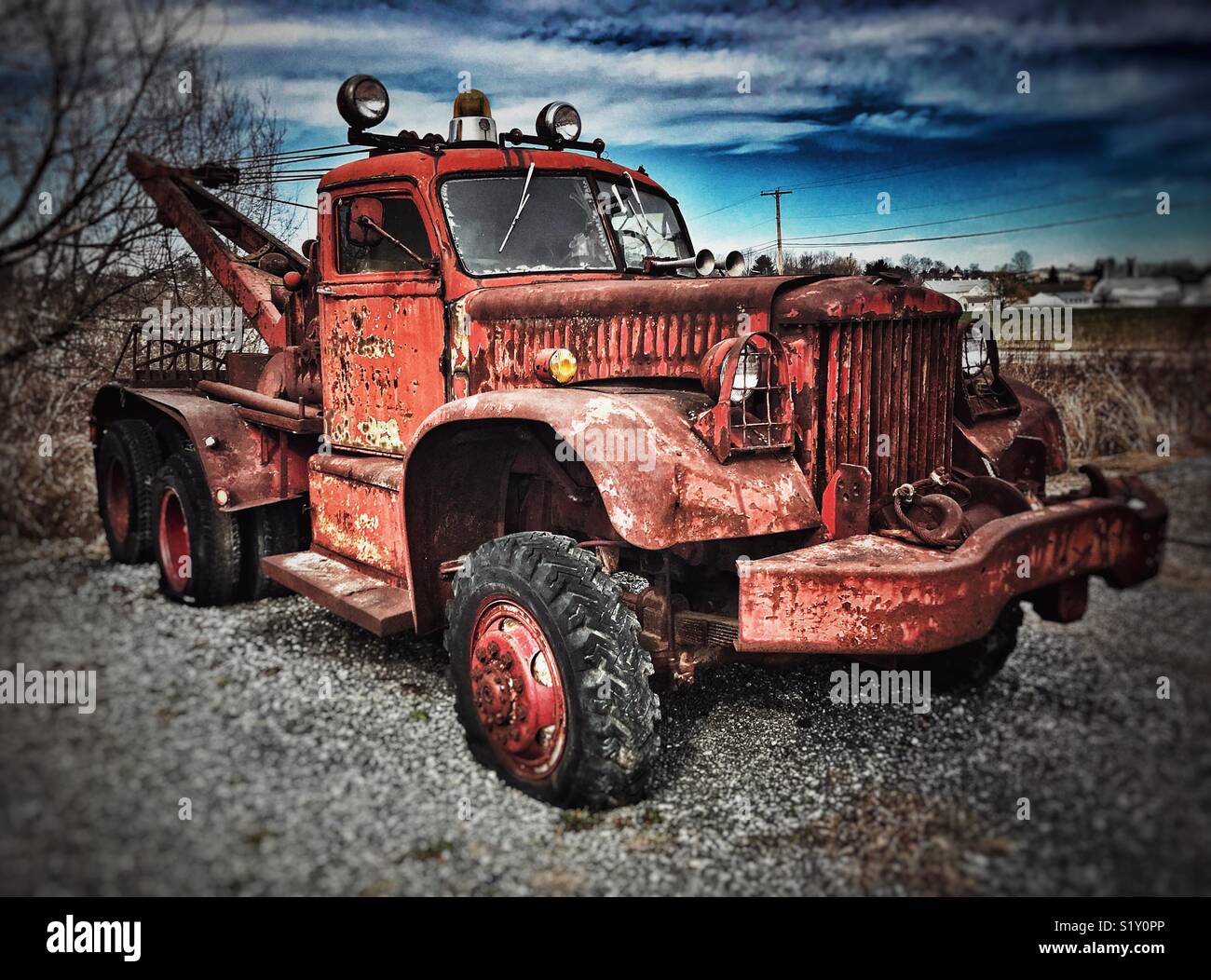Alte abschleppwagen -Fotos und -Bildmaterial in hoher Auflösung – Alamy