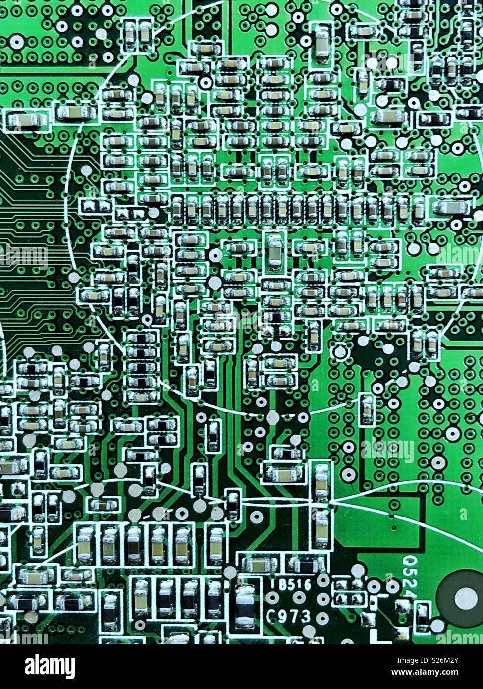 Motherboard Hintergrund Stockfotos und -bilder Kaufen - Alamy
