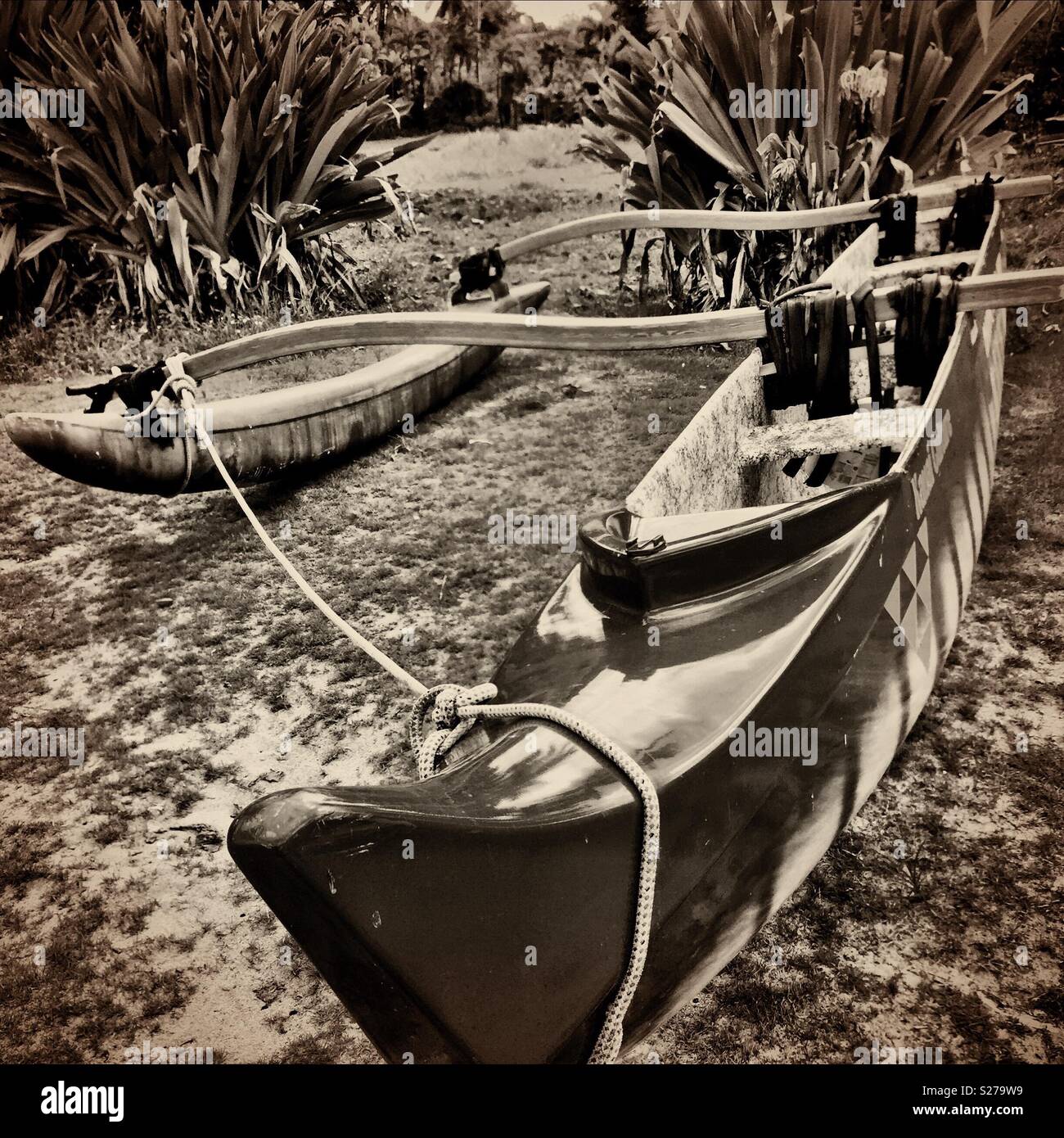 Polynesisches auslegerkanu -Fotos und -Bildmaterial in hoher Auflösung ...