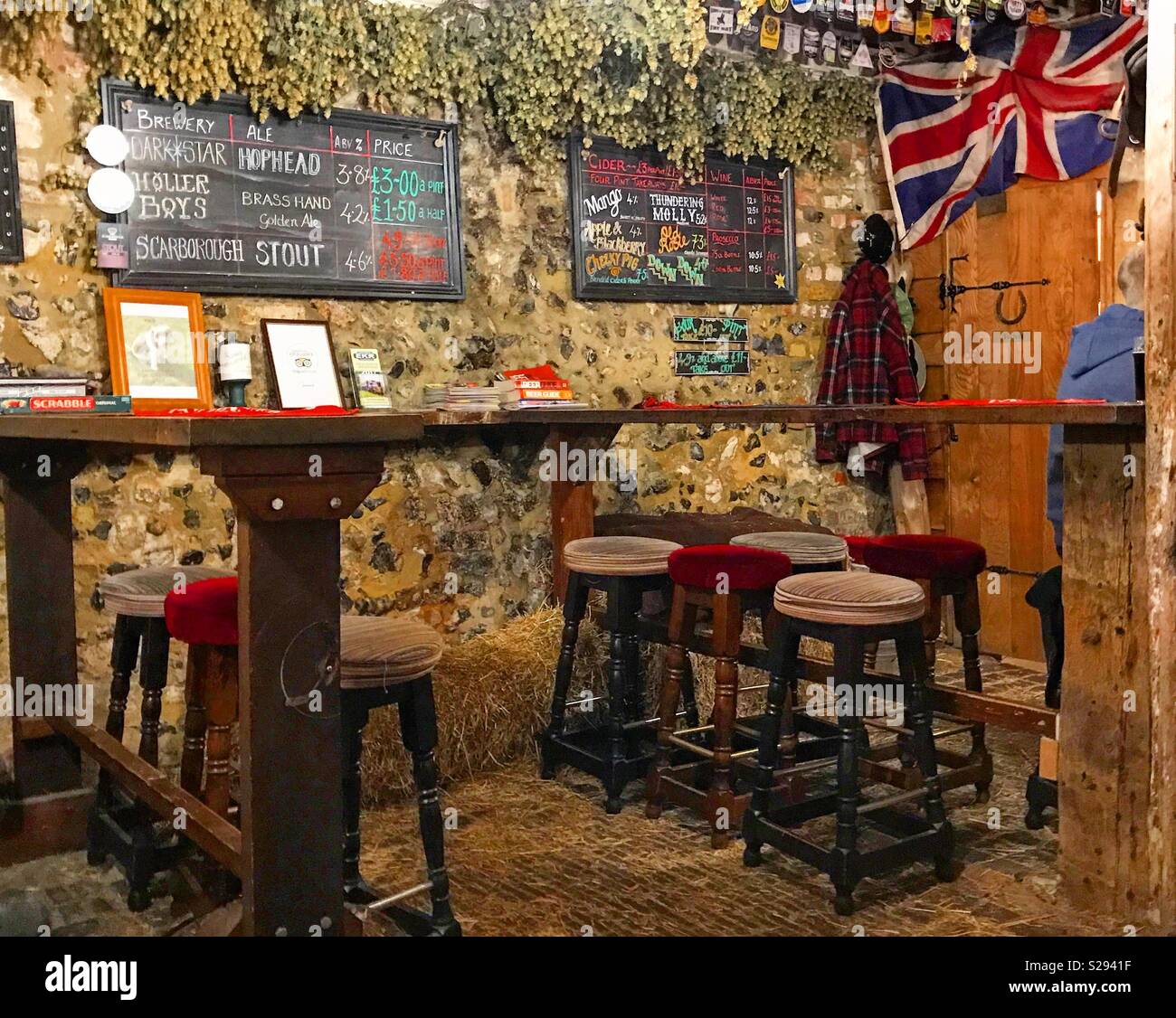 Pub britisches interieur Stockfotos und -bilder Kaufen - Alamy
