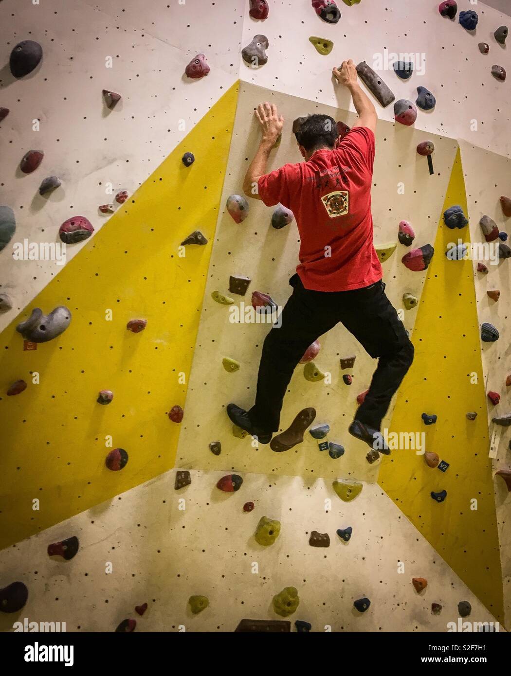 Solo klettern -Fotos und -Bildmaterial in hoher Auflösung – Alamy