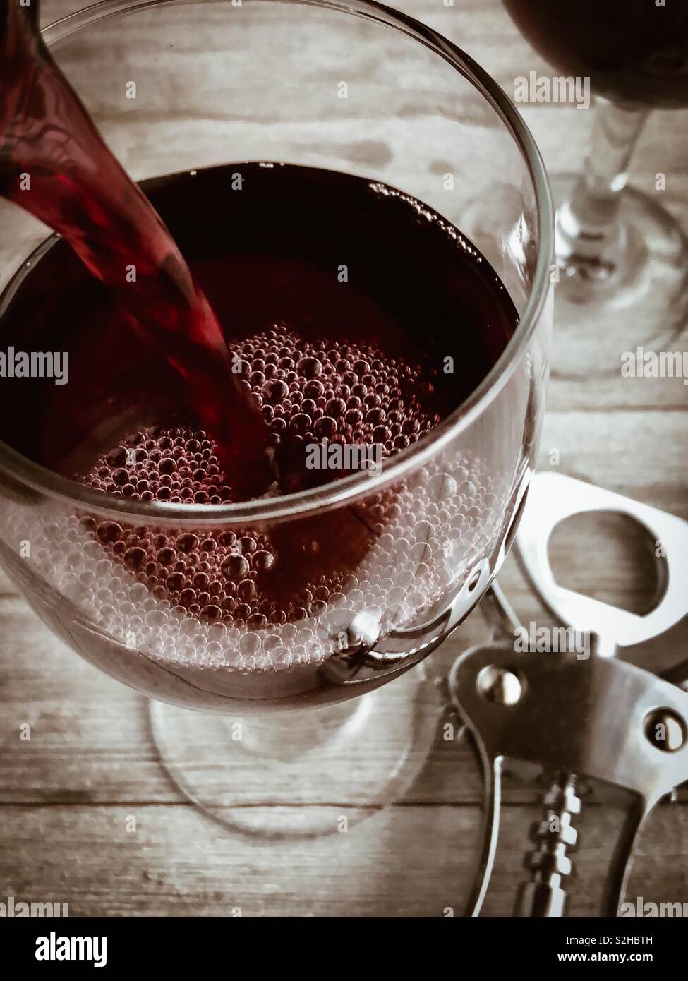 Roter Merlotwein Stockfotos und -bilder Kaufen - Alamy