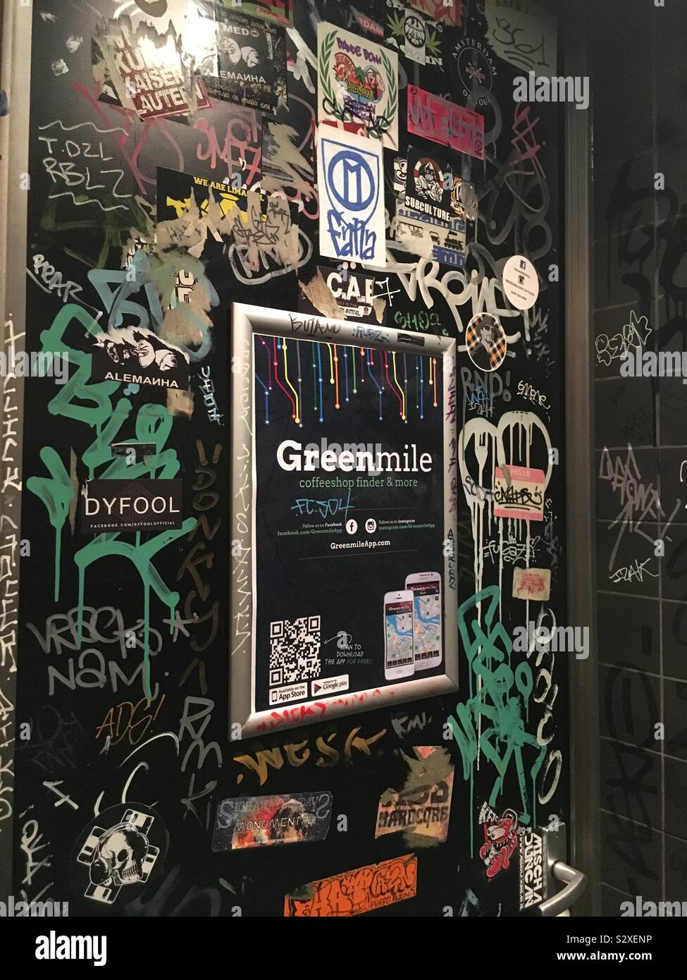 Wc Graffiti Stockfotos und -bilder Kaufen - Alamy