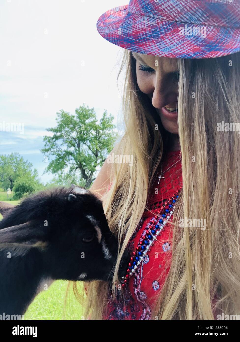 Ziege mit hut -Fotos und -Bildmaterial in hoher Auflösung – Alamy