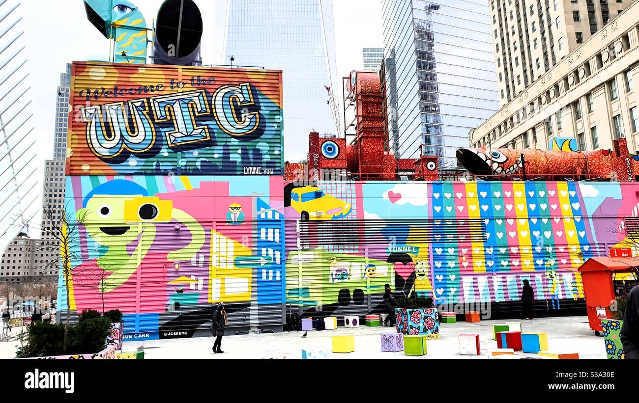 Wtc street murals -Fotos und -Bildmaterial in hoher Auflösung – Alamy
