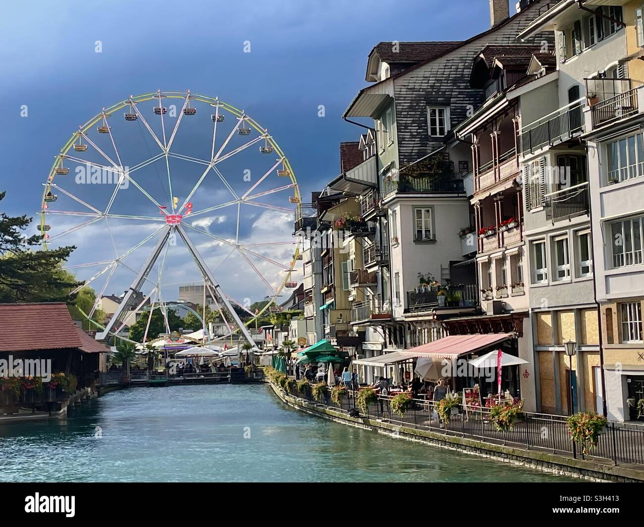 Thun and aare river -Fotos und -Bildmaterial in hoher Auflösung – Alamy