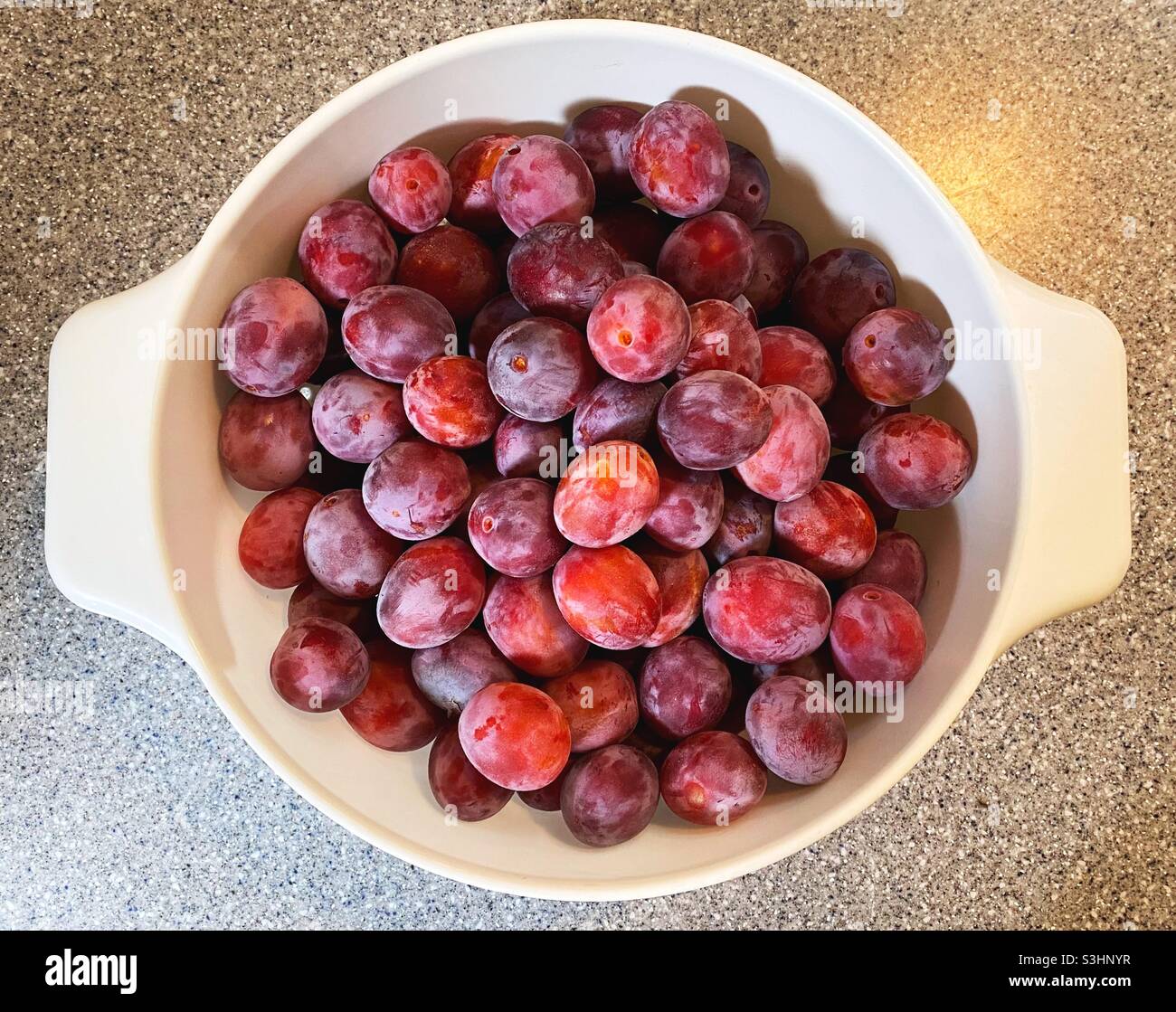 Rote kleine pflaumen -Fotos und -Bildmaterial in hoher Auflösung – Alamy