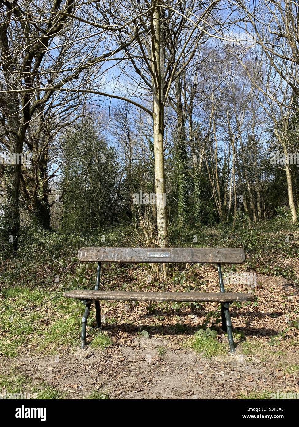 Holz metall bank -Fotos und -Bildmaterial in hoher Auflösung – Alamy