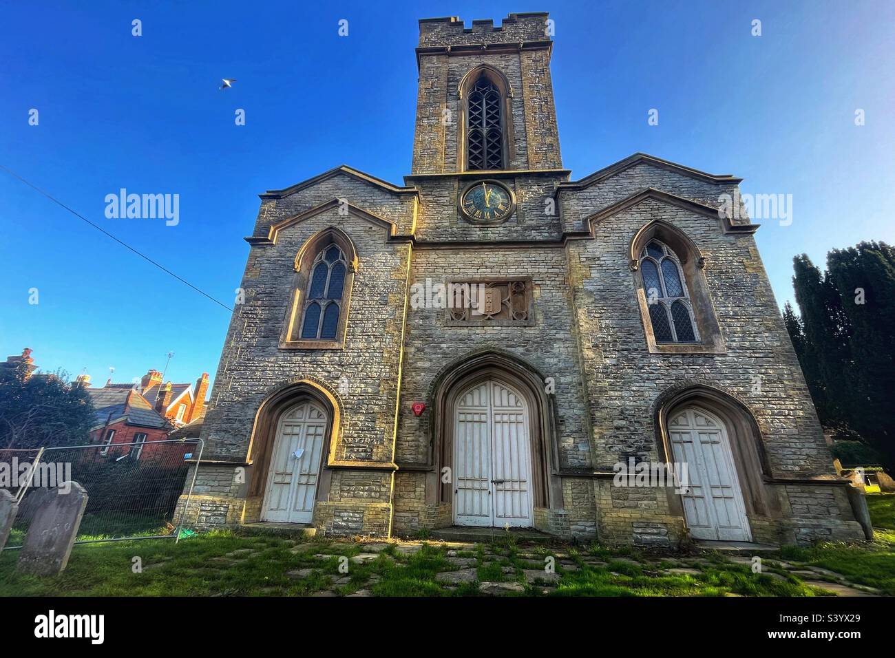 Die St. Thomas's Church Ryde Isle of Wight wurde 2017 vom stadtrat ...