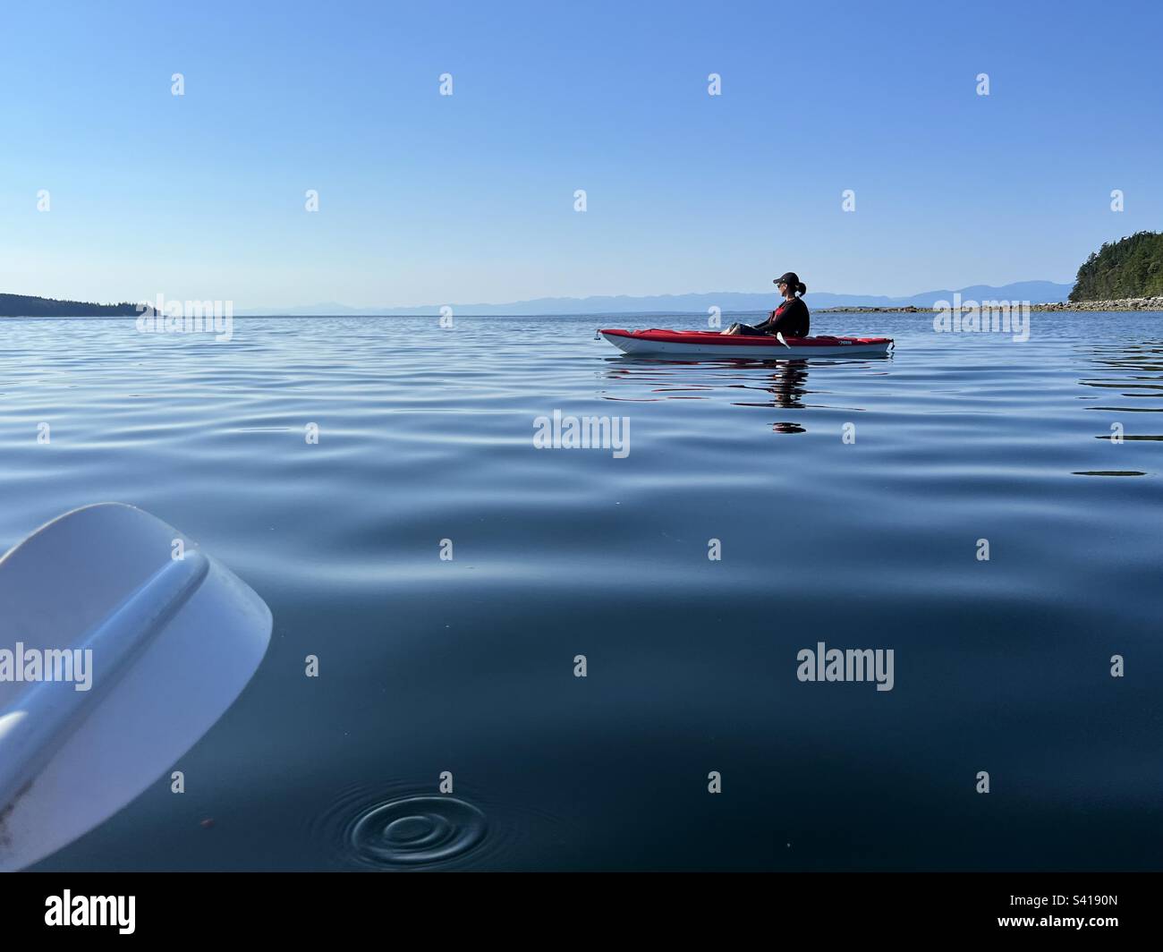 Profil einer frau im seekajak -Fotos und -Bildmaterial in hoher Auflösung – Alamy