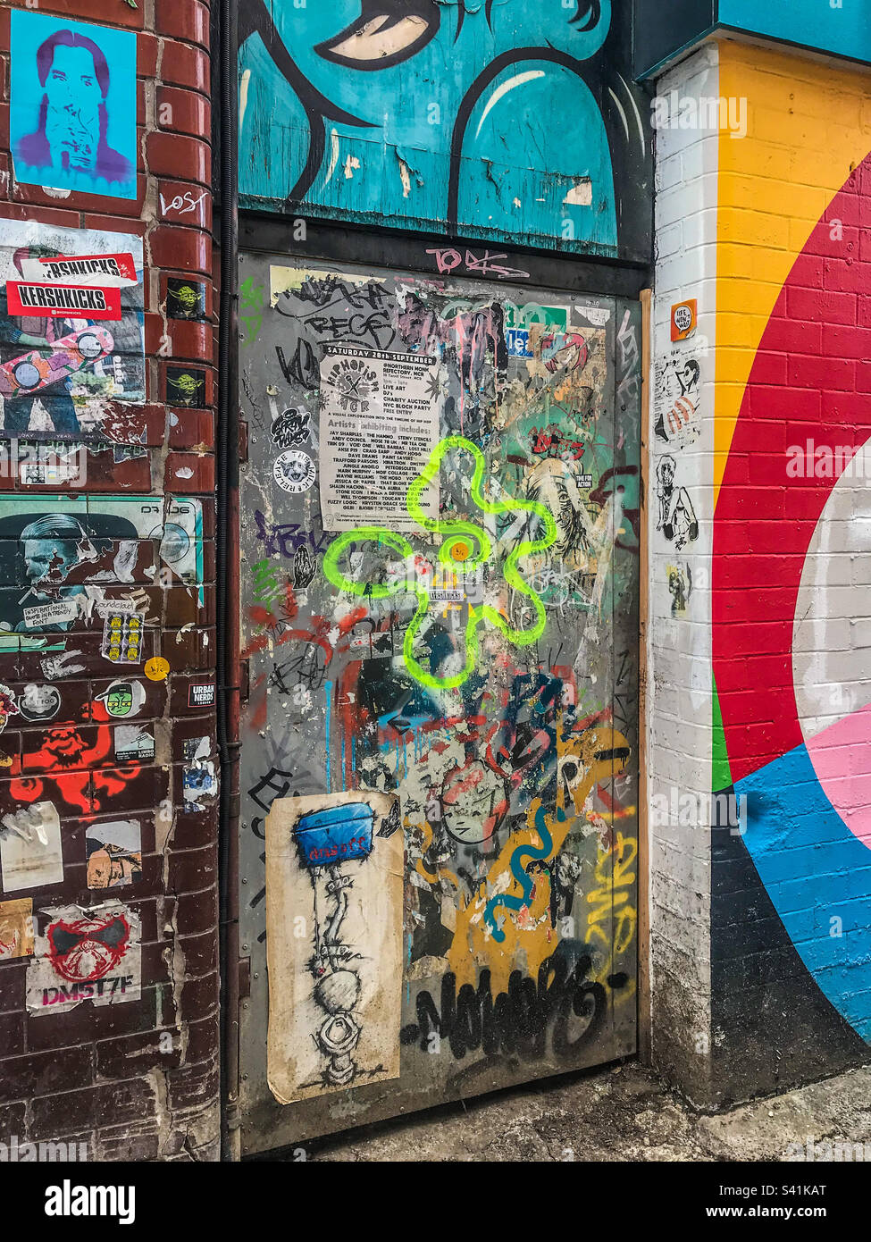Graffiti manchester -Fotos und -Bildmaterial in hoher Auflösung – Alamy
