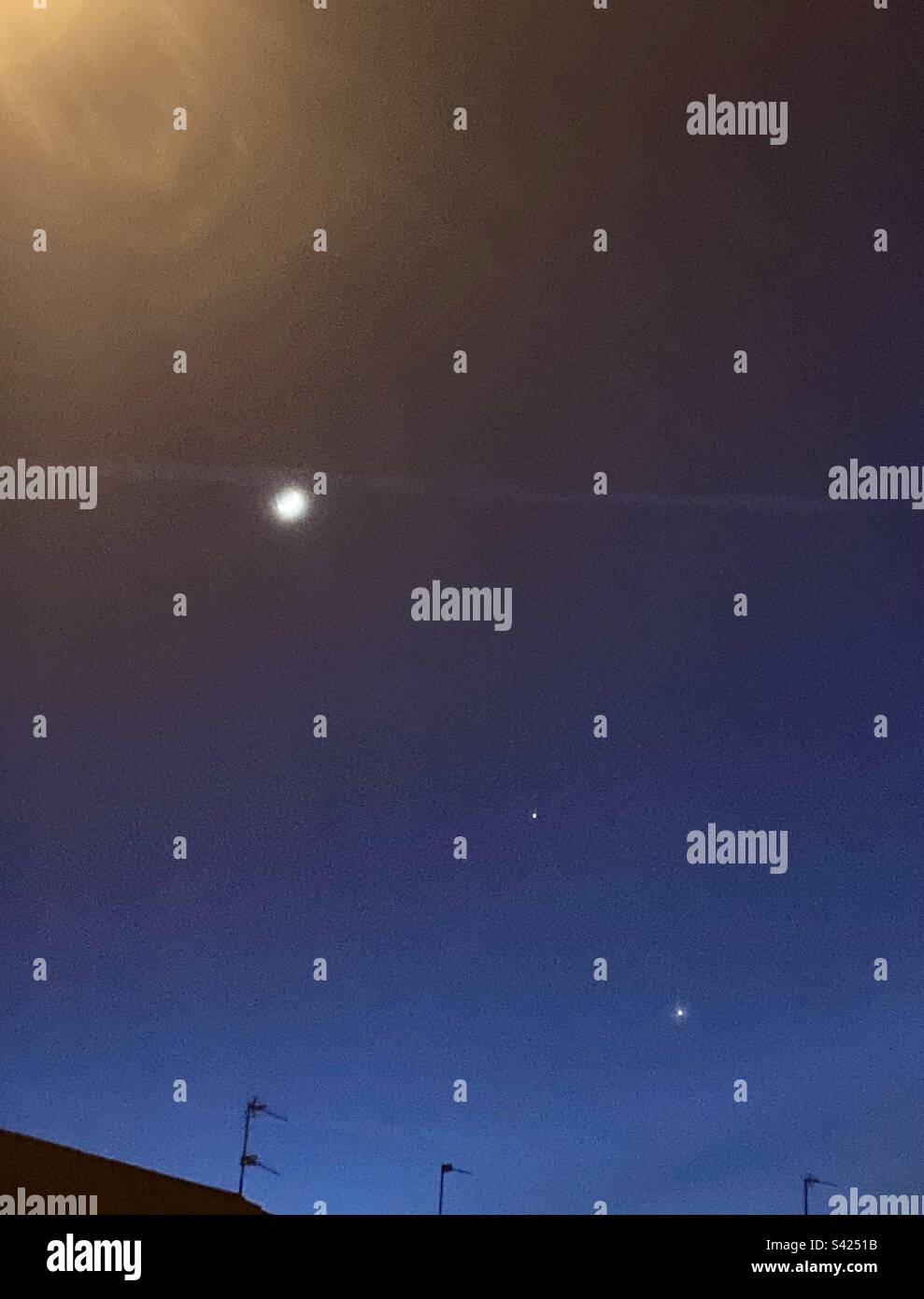 Mond jupiter venus -Fotos und -Bildmaterial in hoher Auflösung – Alamy