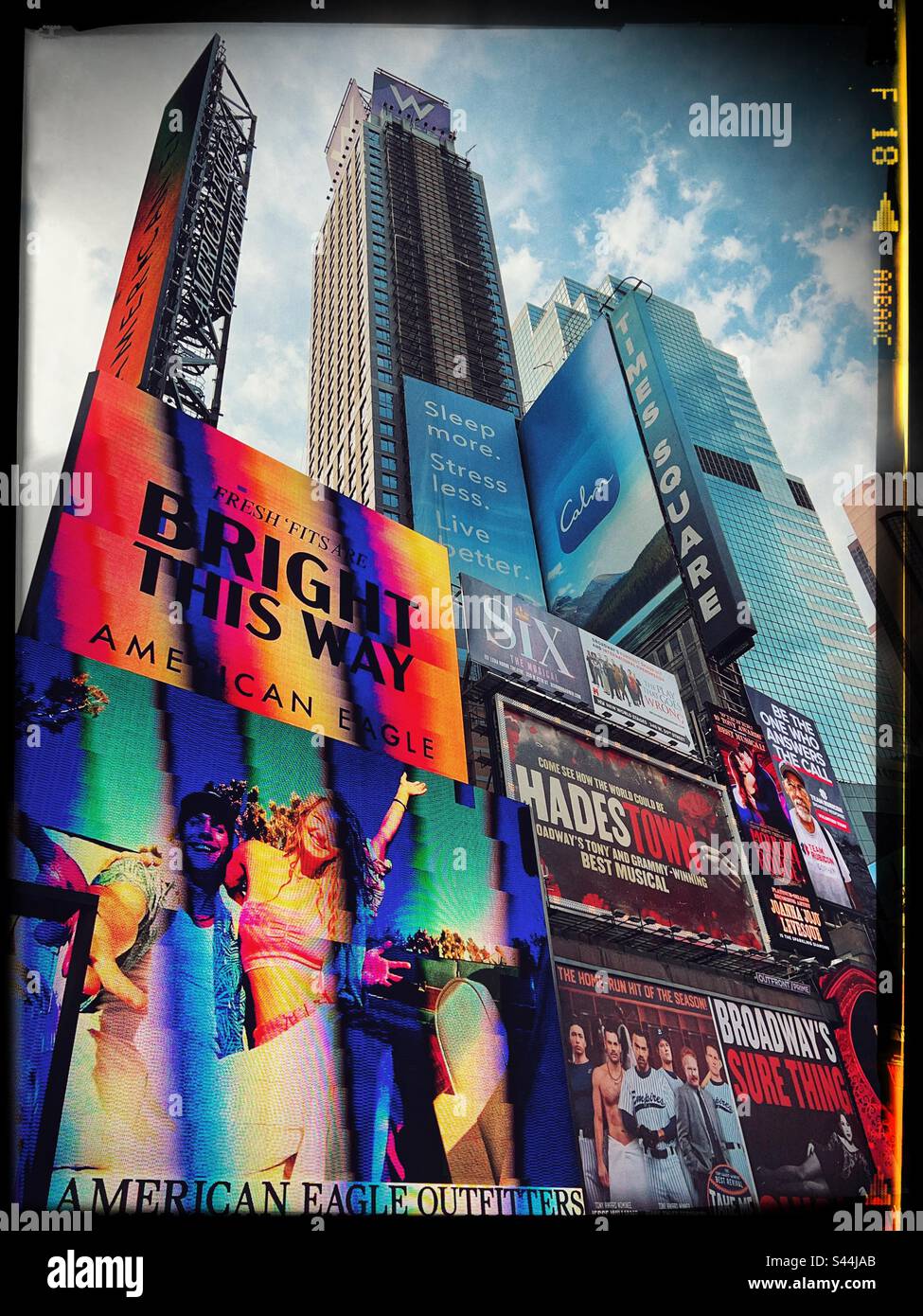 Times square lights -Fotos und -Bildmaterial in hoher Auflösung – Alamy