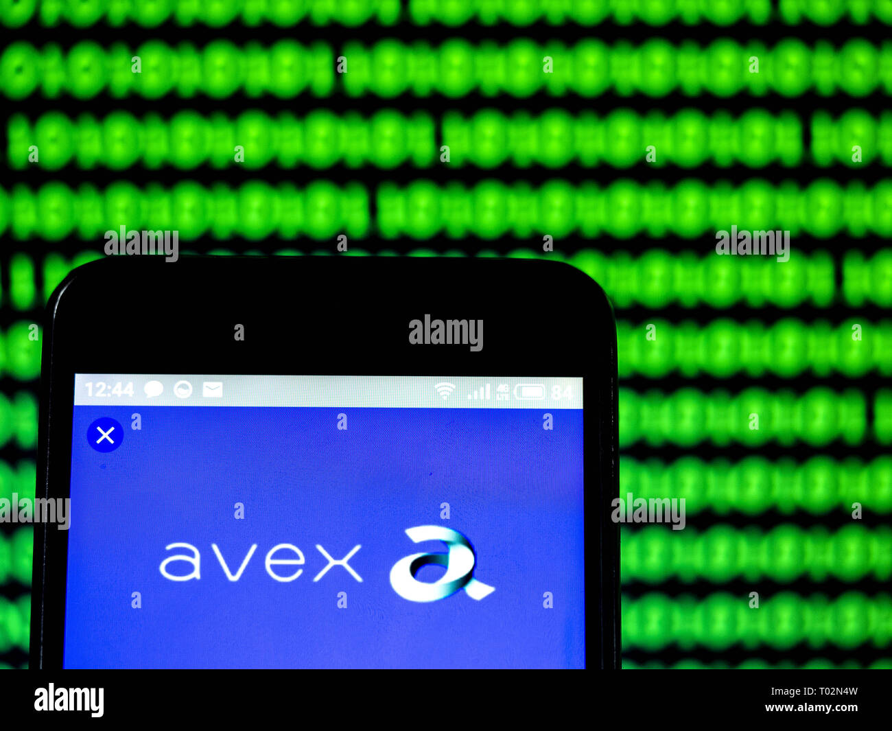 Avex logo -Fotos und -Bildmaterial in hoher Auflösung – Alamy