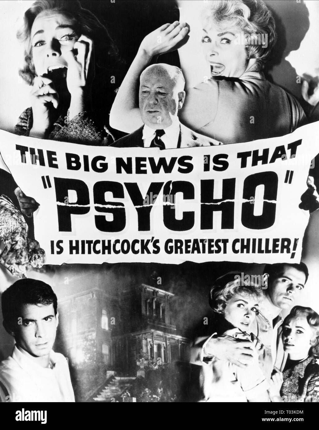 Alfred hitchcock psycho filmplakat -Fotos und -Bildmaterial in hoher Auflösung – Alamy