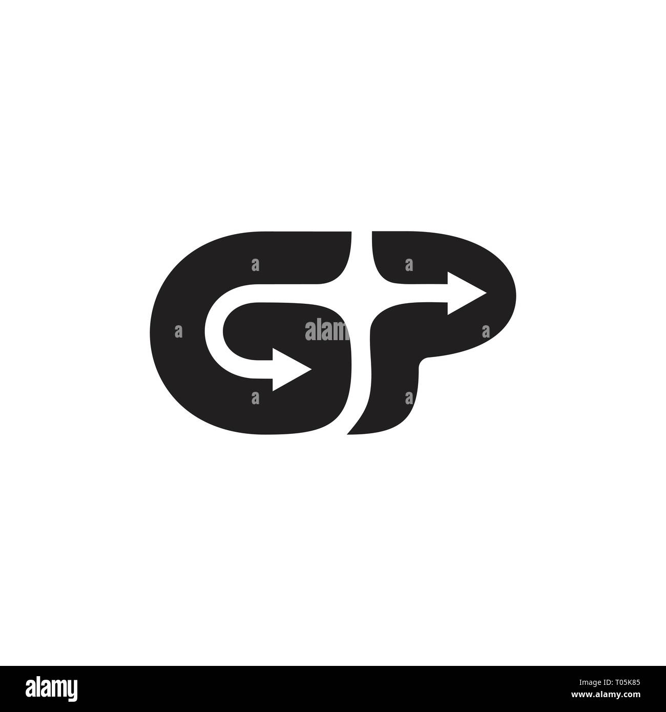 Gp logo vektorvektoren -Fotos und -Bildmaterial in hoher Auflösung – Alamy