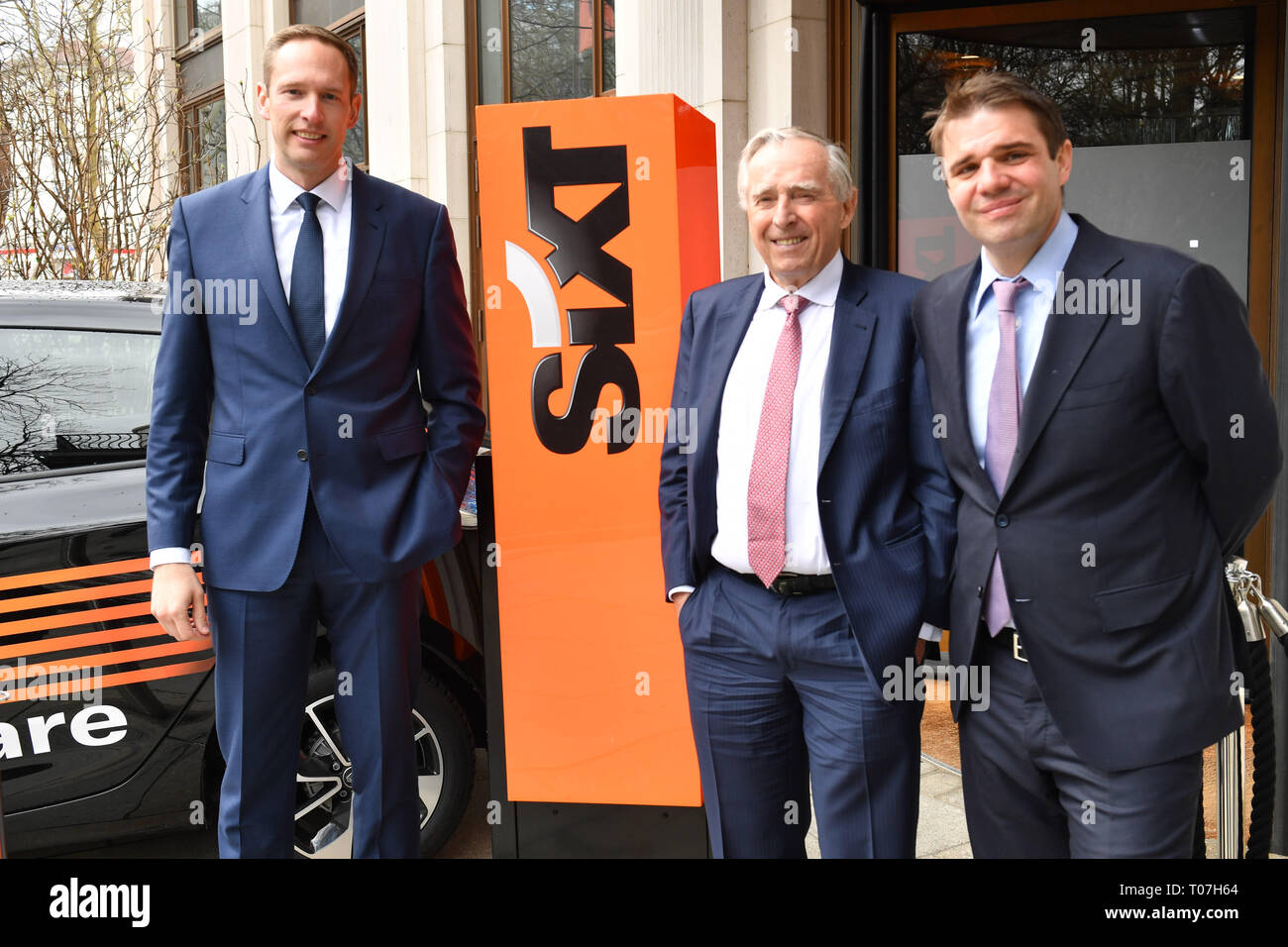 München, Deutschland. 18 Mär, 2019. v. re: Alexander SIXT (Leiter ...