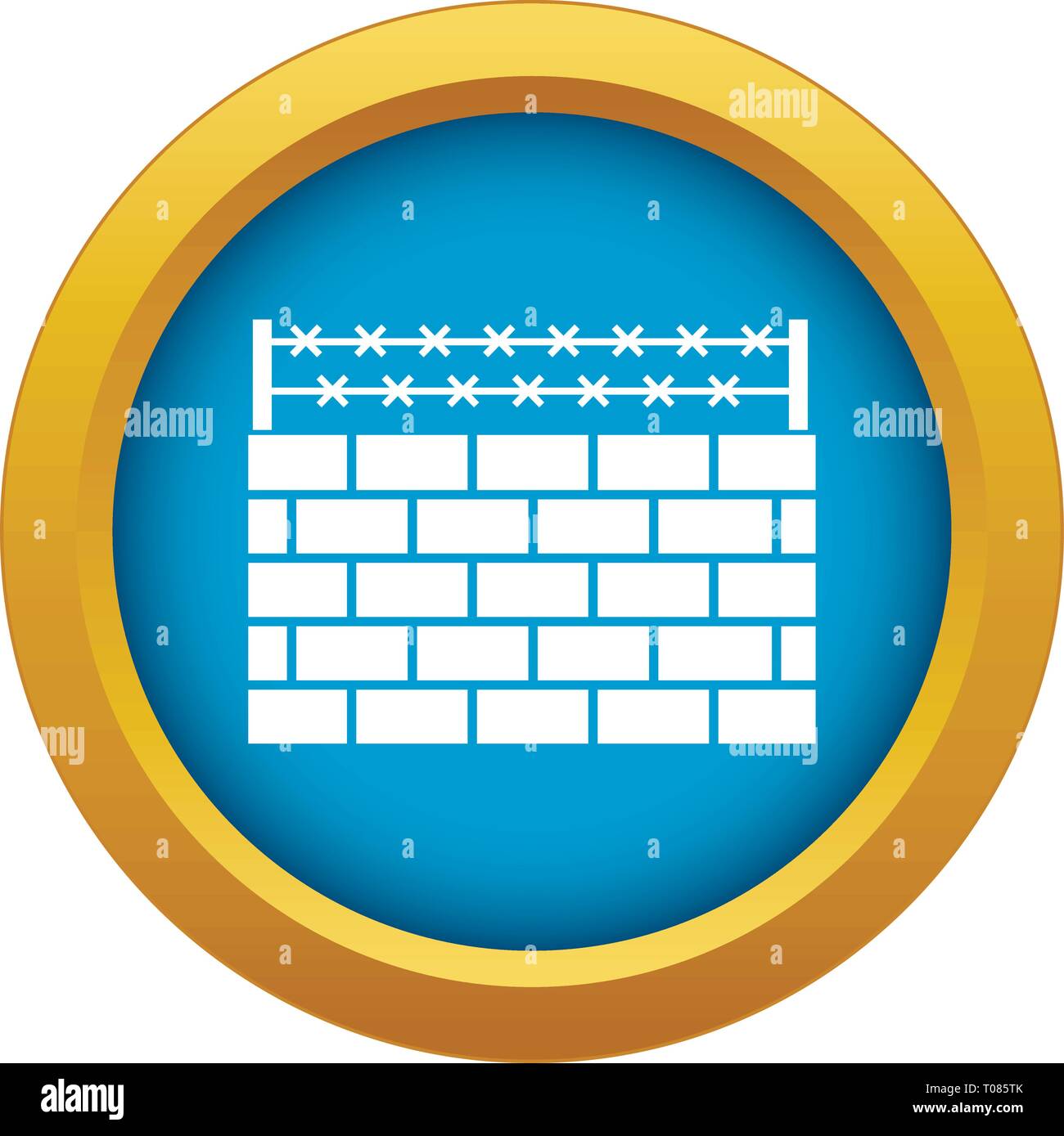 Gemauerte gartengrenze Stock-Vektorgrafiken kaufen - Alamy