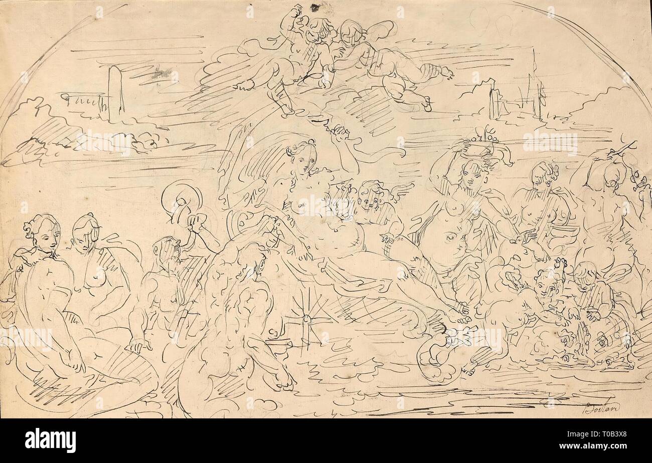 Nacimiento de venus dibujo -Fotos und -Bildmaterial in hoher Auflösung ...
