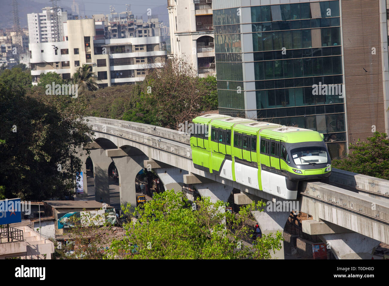 Mumbai monorail -Fotos und -Bildmaterial in hoher Auflösung – Alamy