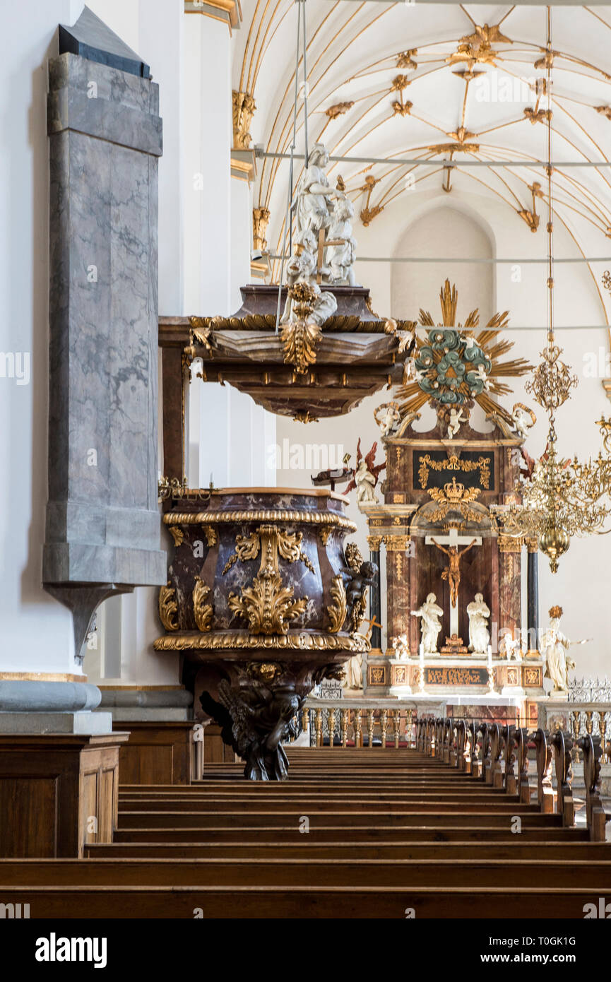 Dänemark, Kopenhagen, Trinitatis Kirke Stockfotografie - Alamy