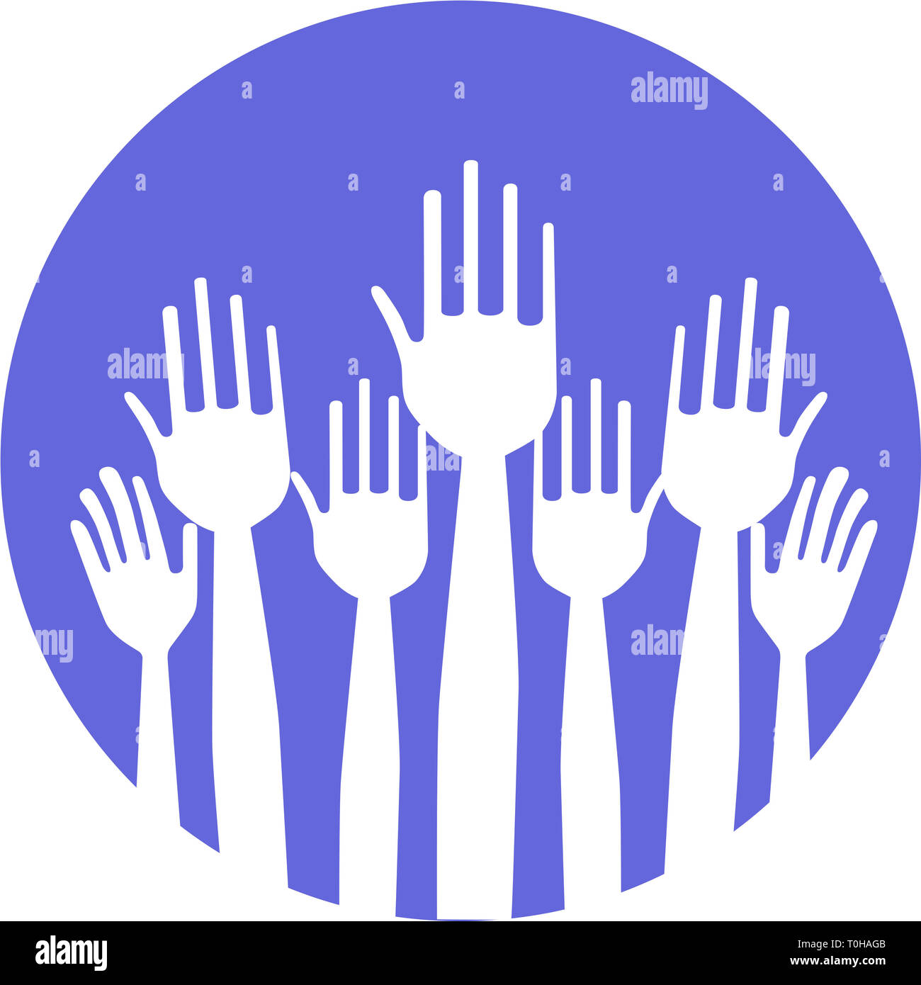 Herein winkende hand -Fotos und -Bildmaterial in hoher Auflösung – Alamy