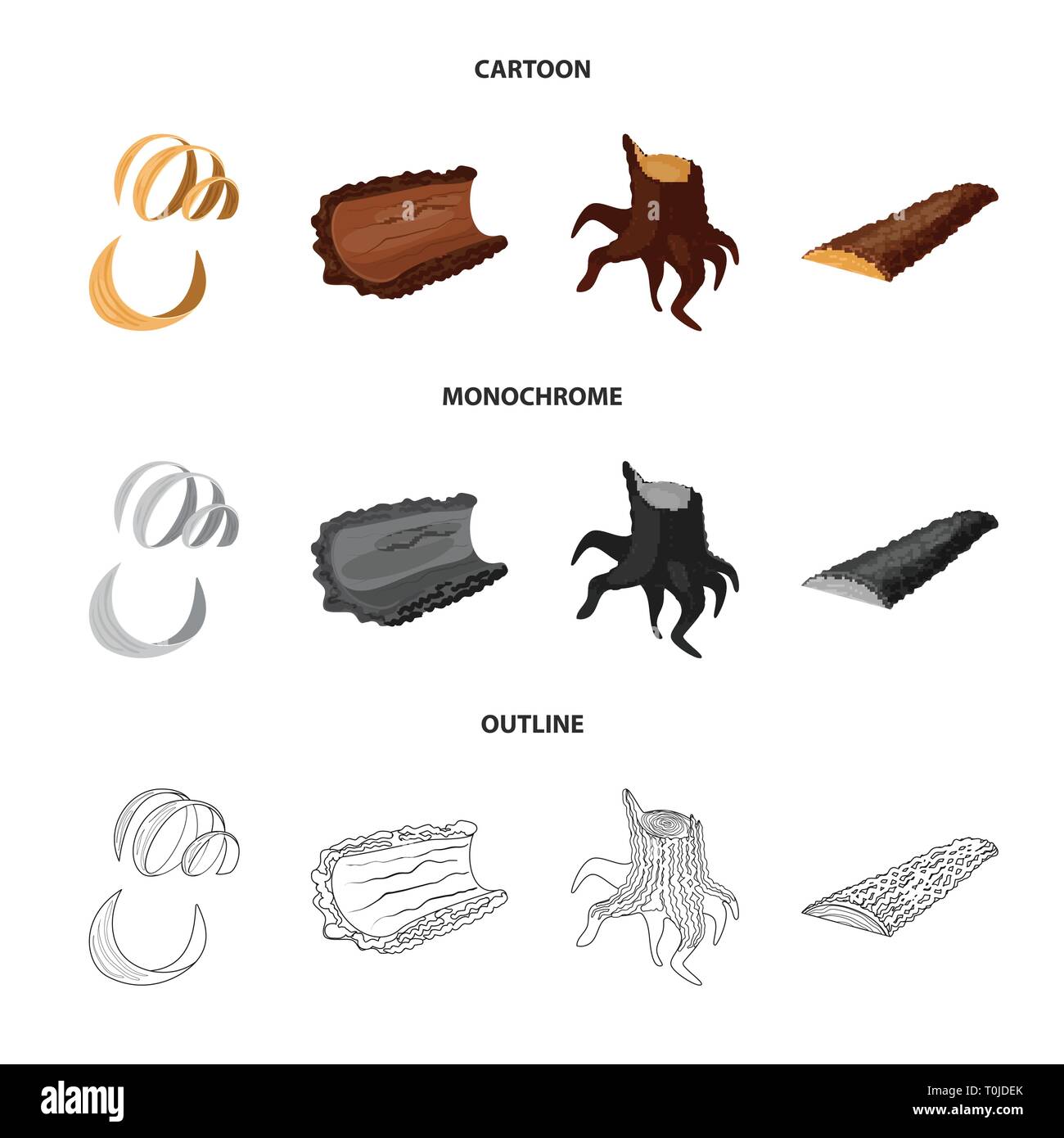 Holz, Rinde, stumpf, Sägemehl, Stück, Deck, Abfall, Schnitt, Bauholz ...