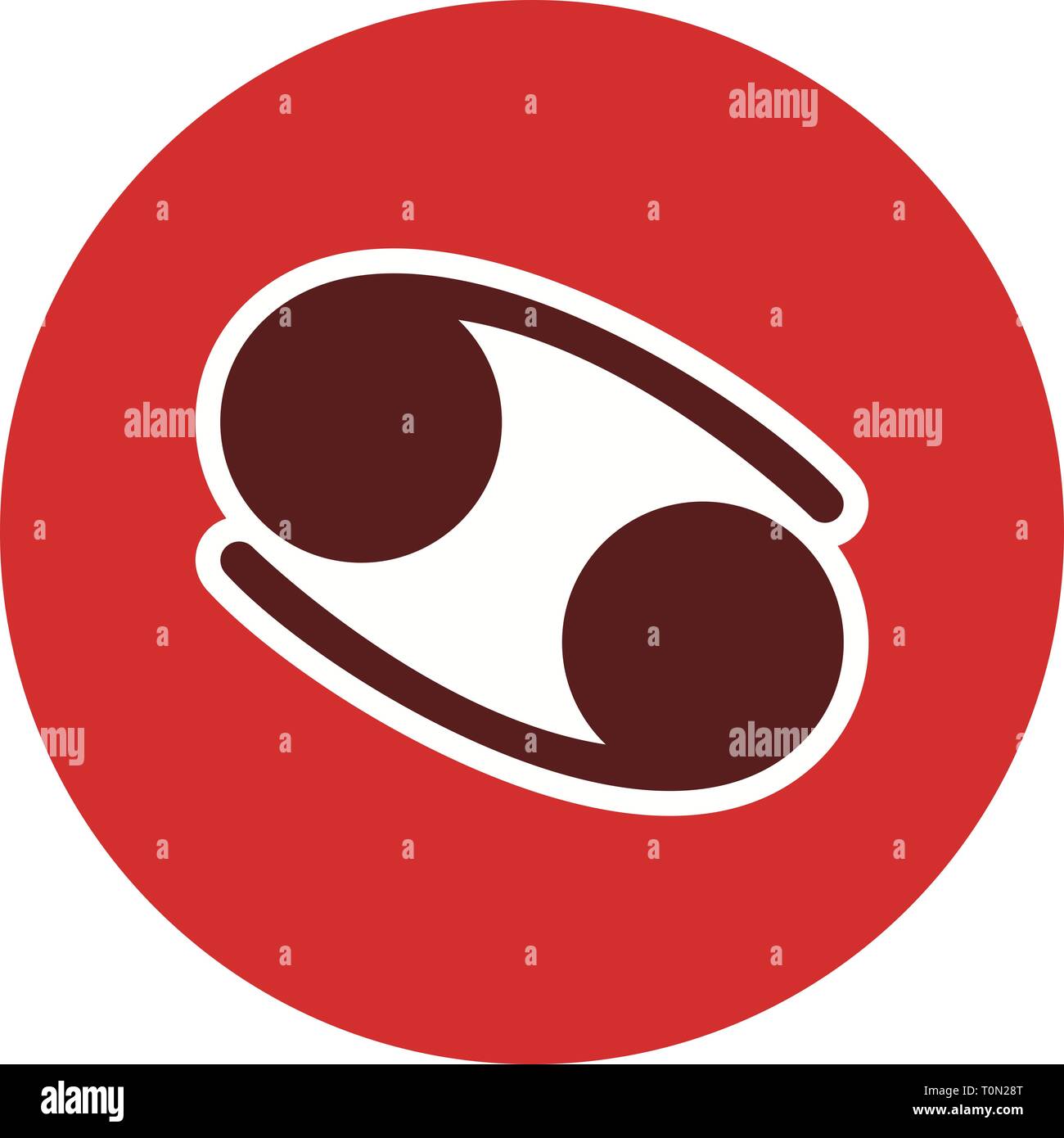 Abbildung: Krebs Symbol Stockfotografie - Alamy