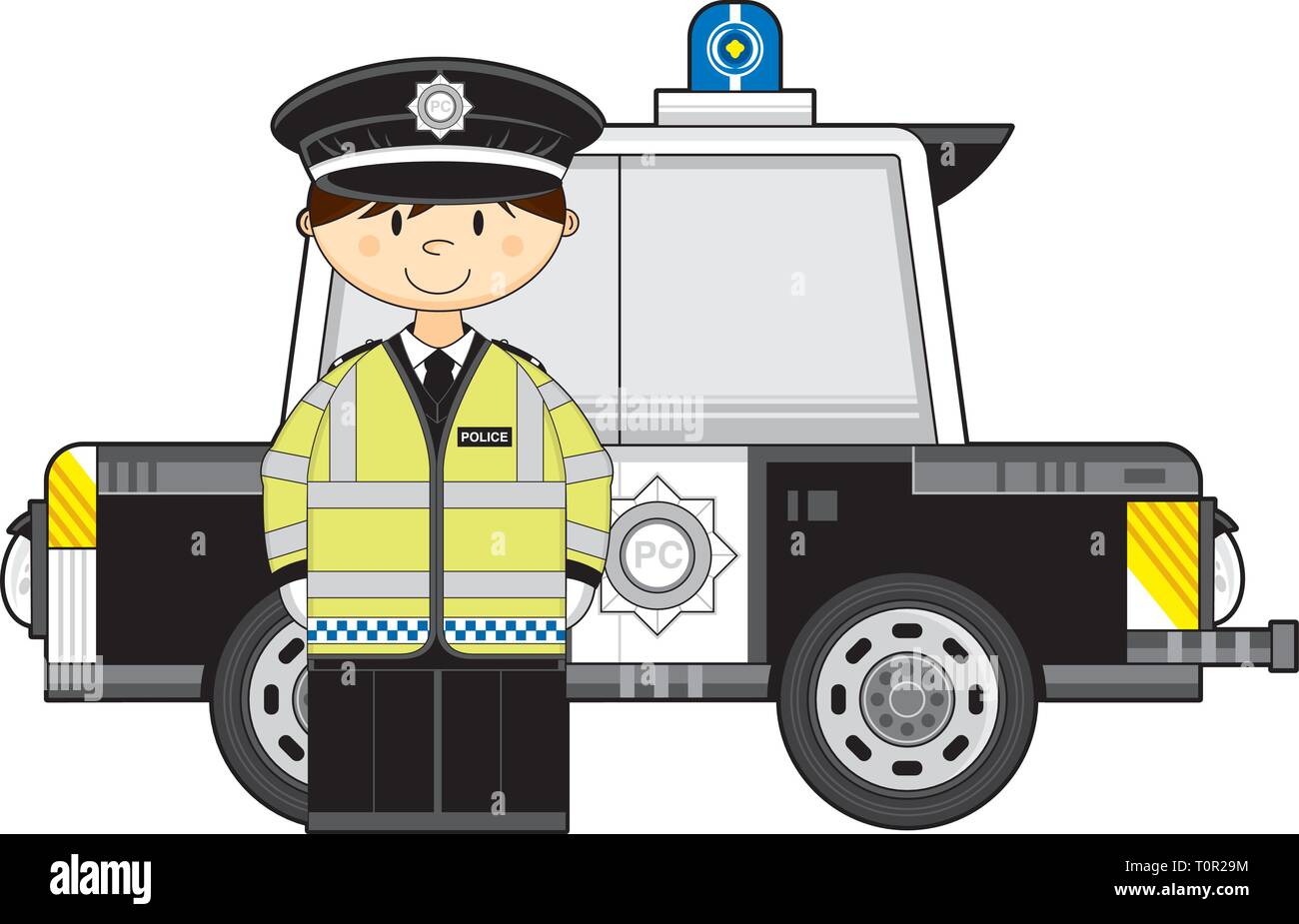 Cartoon polizist -Fotos und -Bildmaterial in hoher Auflösung – Alamy