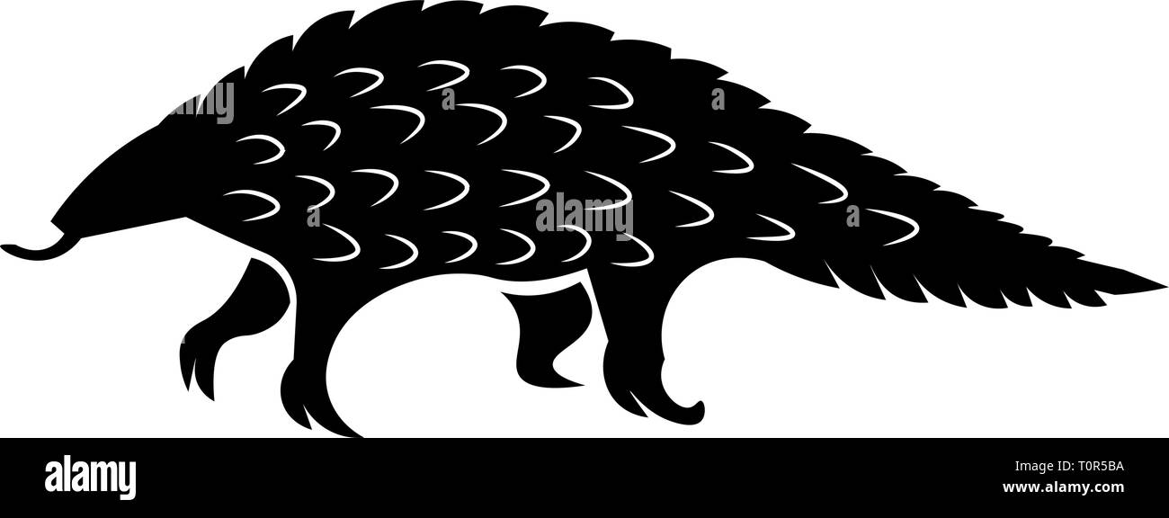 Pangolin symbol Stock-Vektorgrafiken kaufen - Alamy