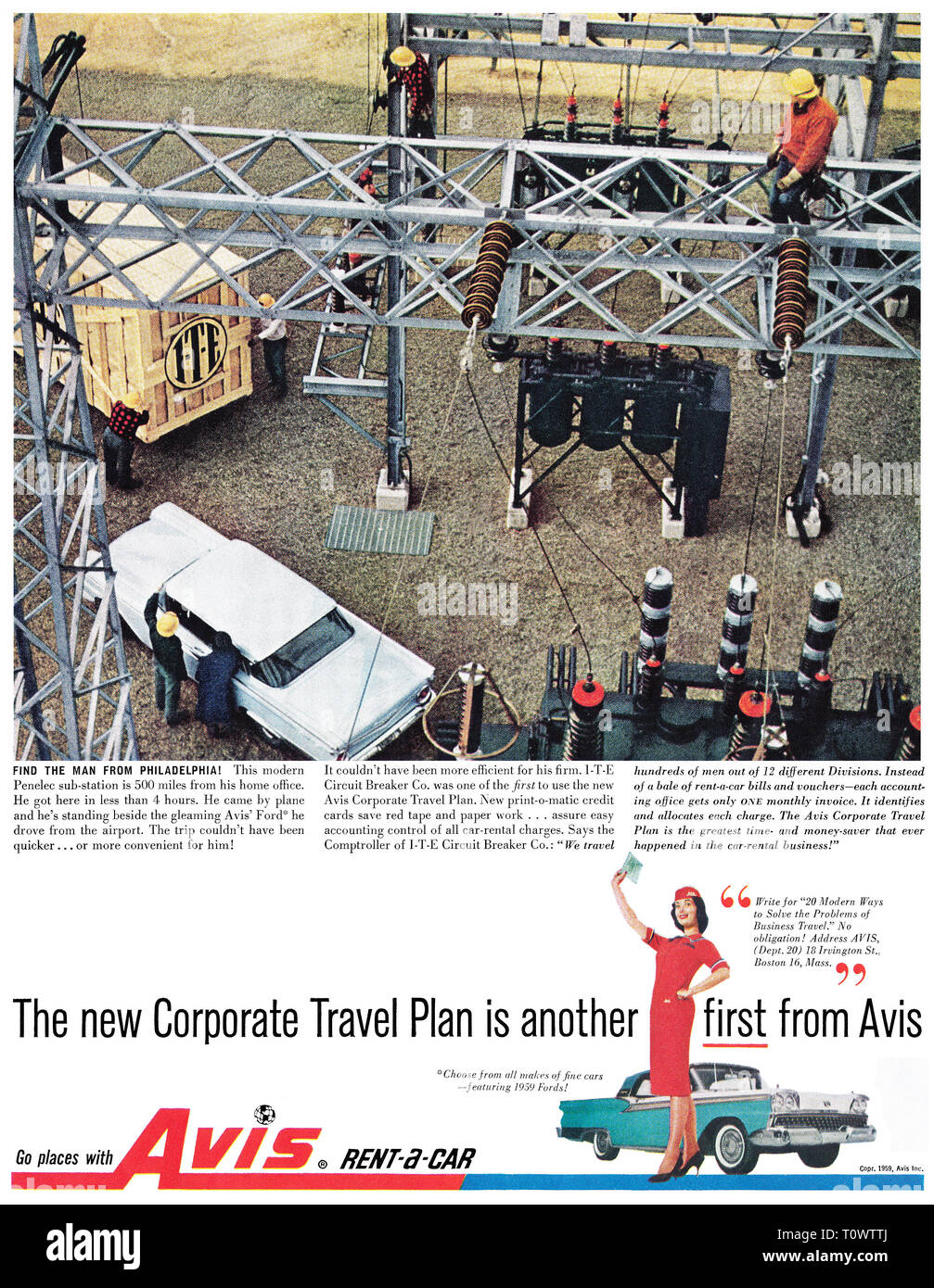 Autowerbung der 1950er jahre -Fotos und -Bildmaterial in hoher ...