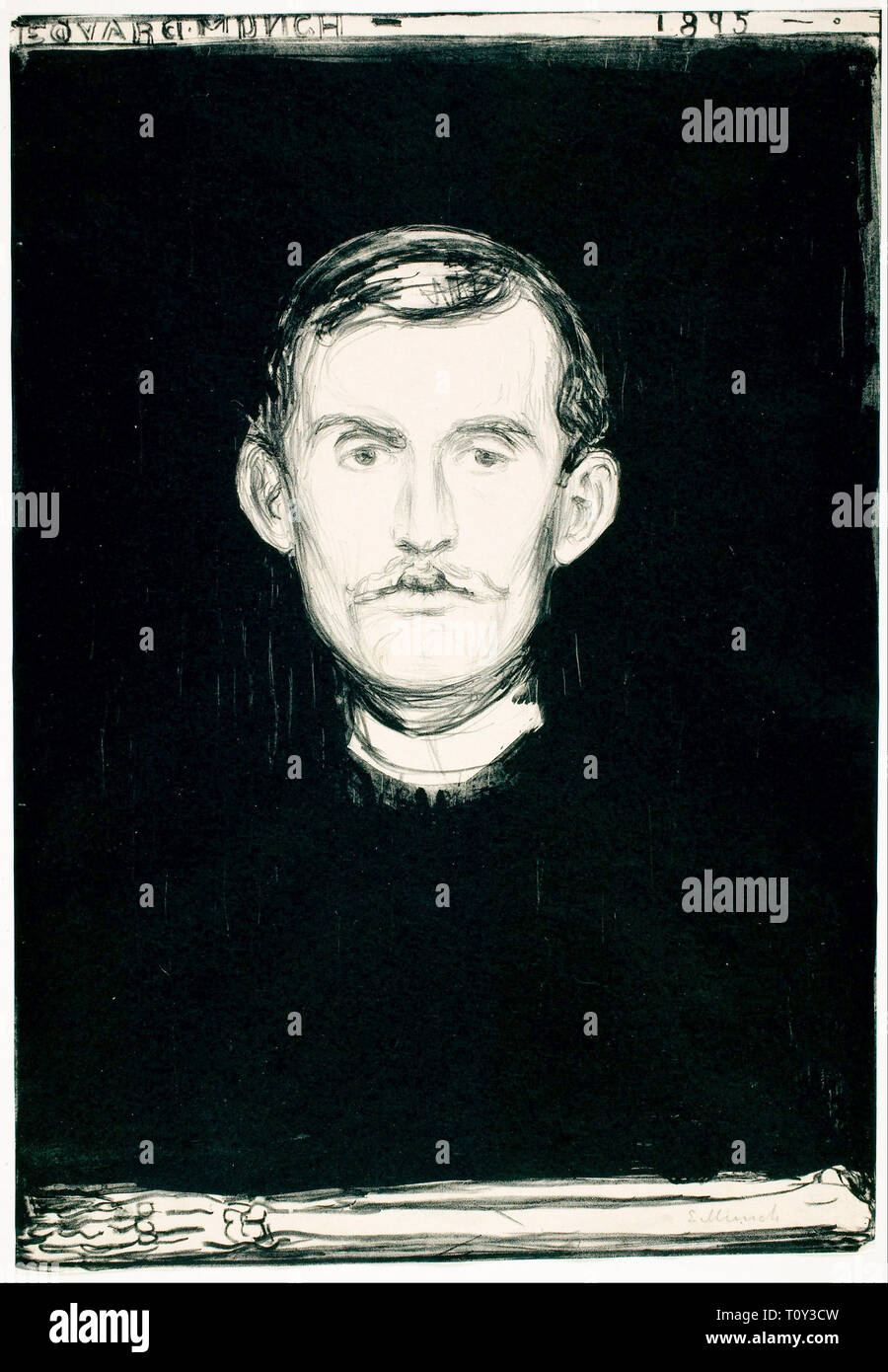 Edvard munch self portrait -Fotos und -Bildmaterial in hoher Auflösung ...