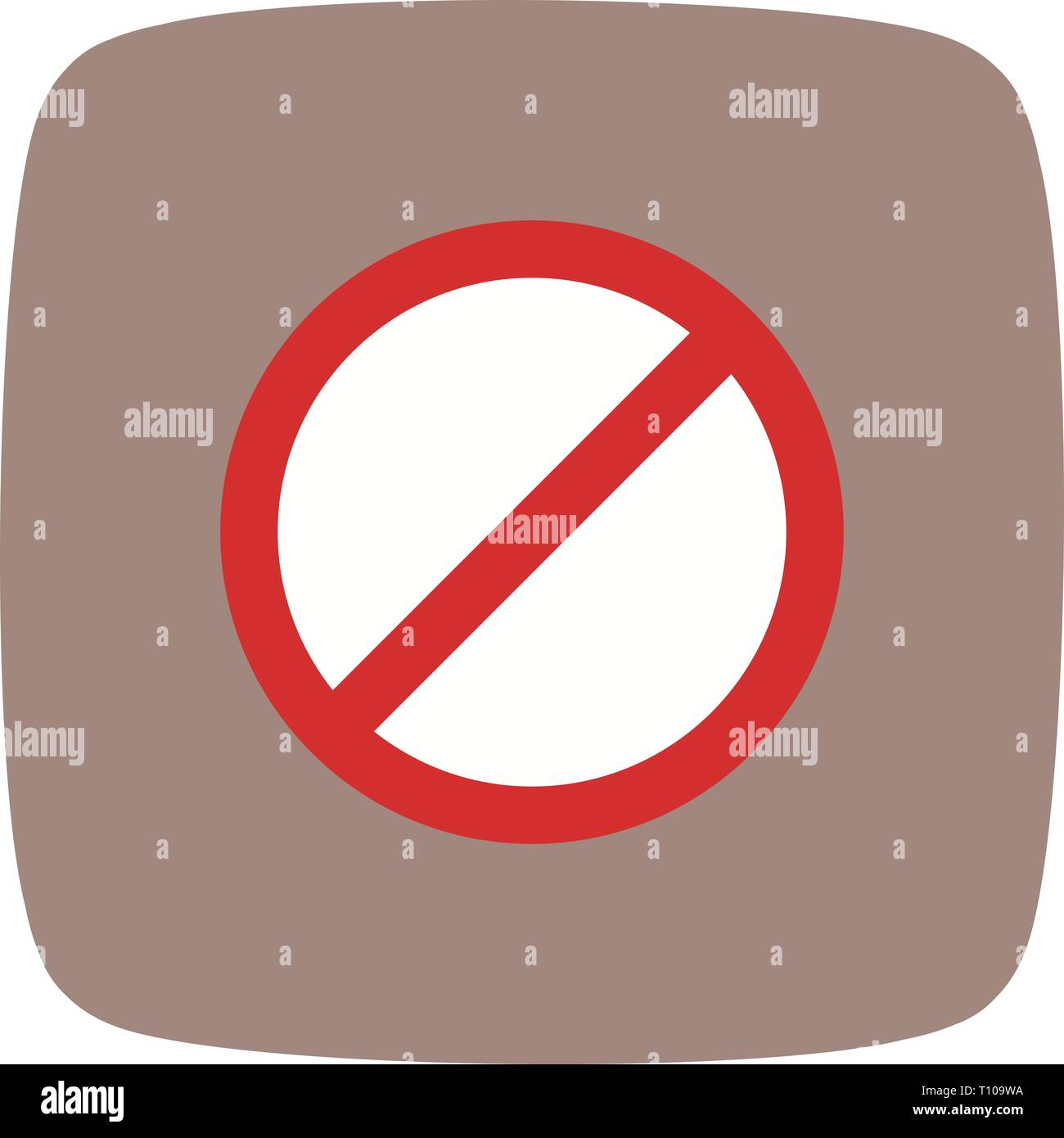 Abbildung: Kein Eintrag Symbol Stockfotografie - Alamy