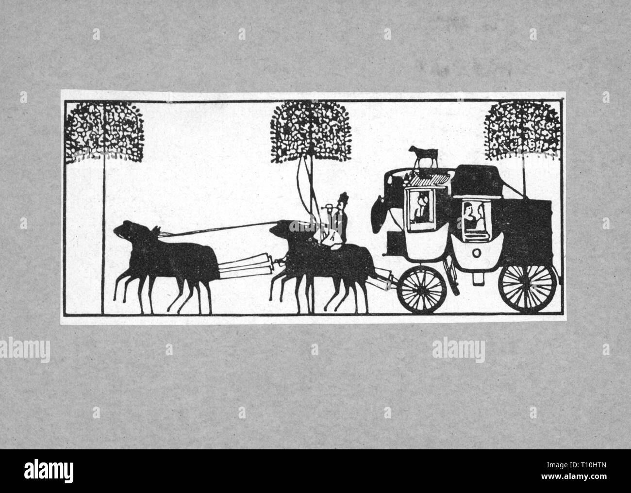 Mail post mail coach postillion -Fotos und -Bildmaterial in hoher ...