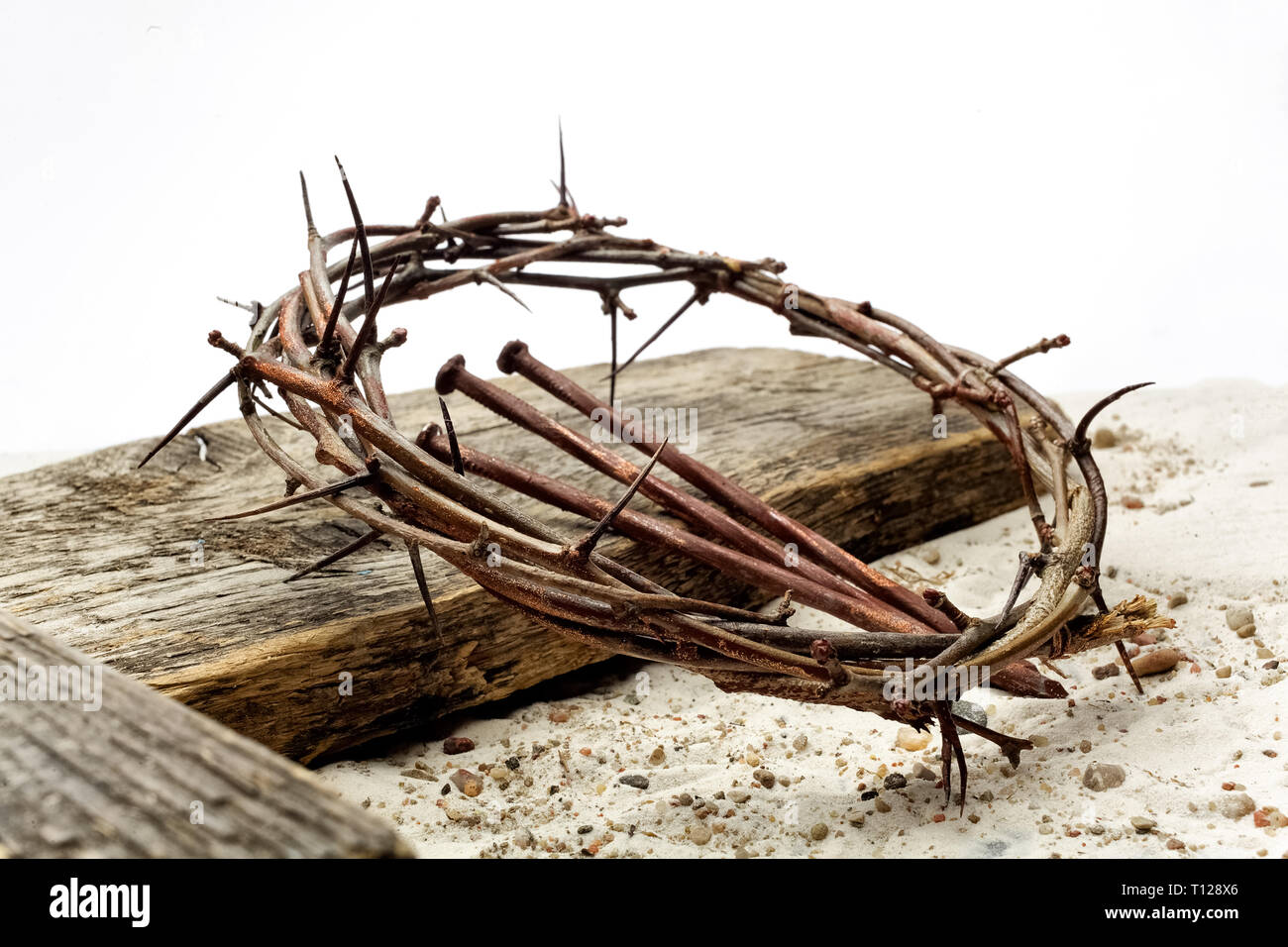 Die kreuzigung von jesus christus am kreuz des grabes -Fotos und -Bildmaterial in hoher ...