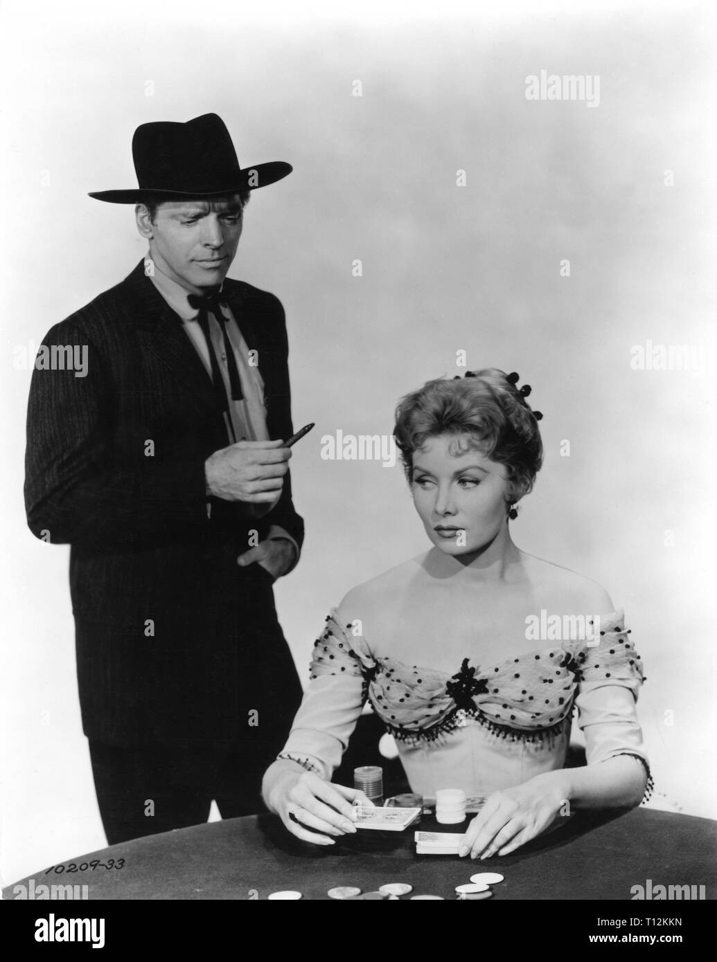 Burt Lancaster als Wyatt Earp Rhonda Fleming SCHIESSEREI AM O.K. CORRAL ...