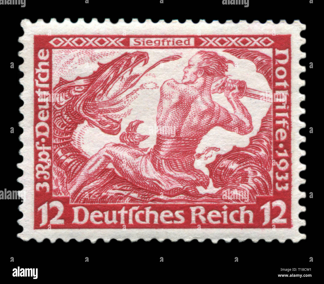 Postage stamp with nazi propaganda -Fotos und -Bildmaterial in hoher ...