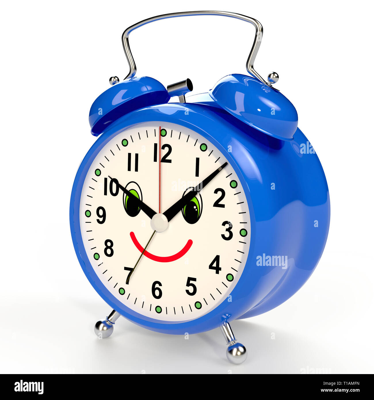 Alarm Clock Cartoon Illustration Stockfotos & Alarm Clock Cartoon ...