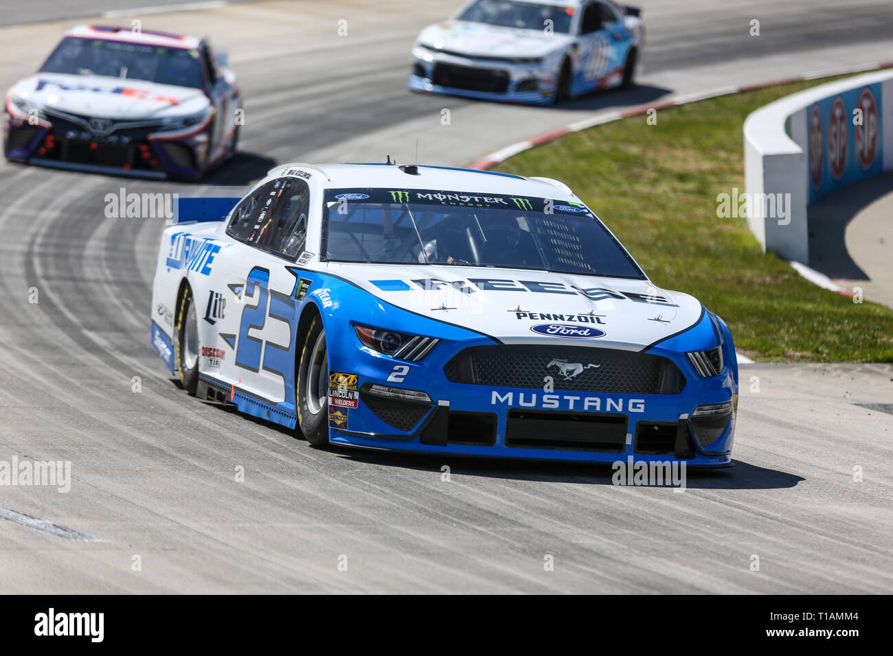 Ridgeway, VA, USA. 24 Mär, 2019. Monster Energy NASCAR Cup Series ...